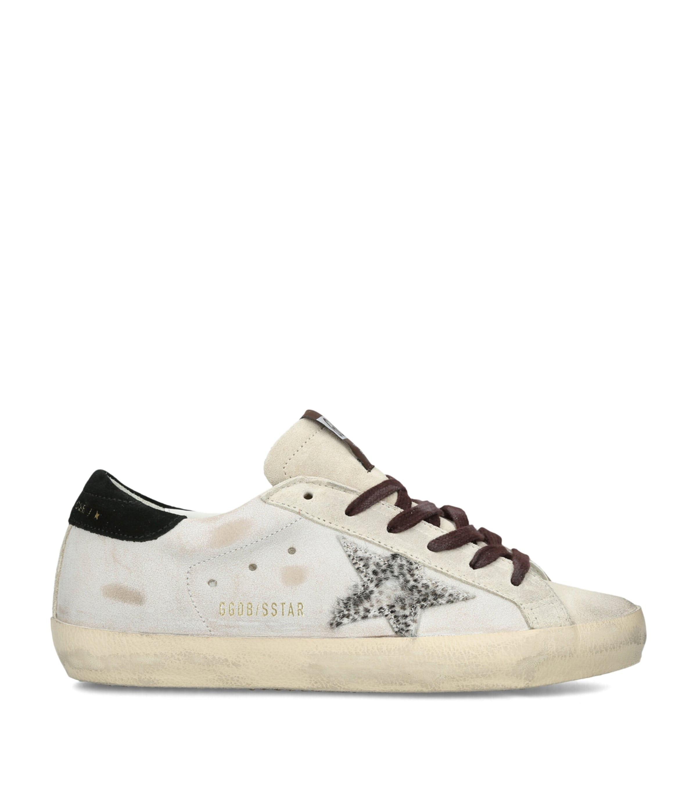 Golden Goose White Suede Super Star Sneakers | Harrods AU