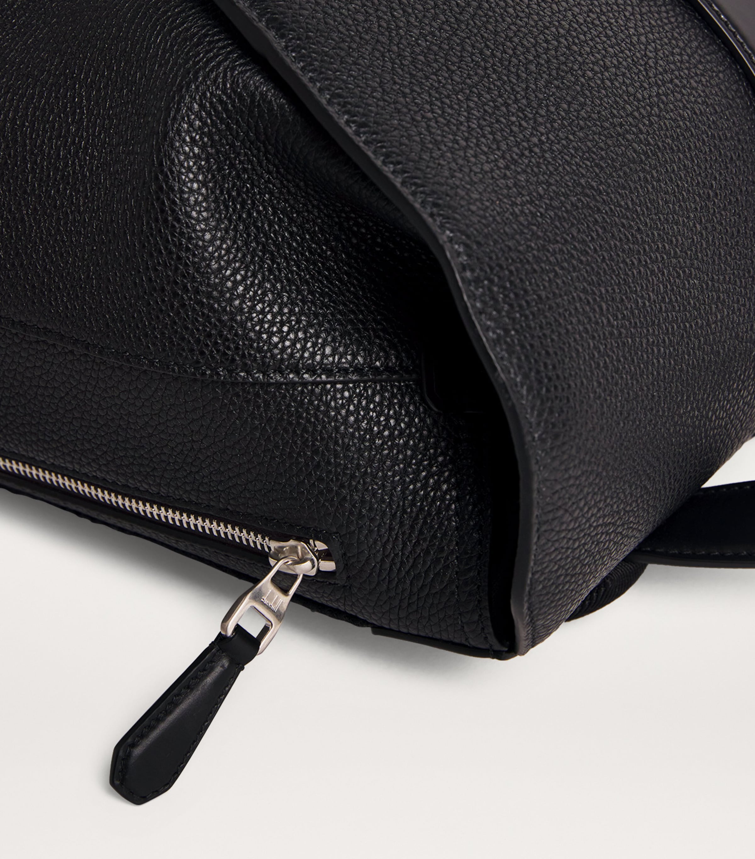 Dunhill Black Leather Harness Backpack | Harrods UK