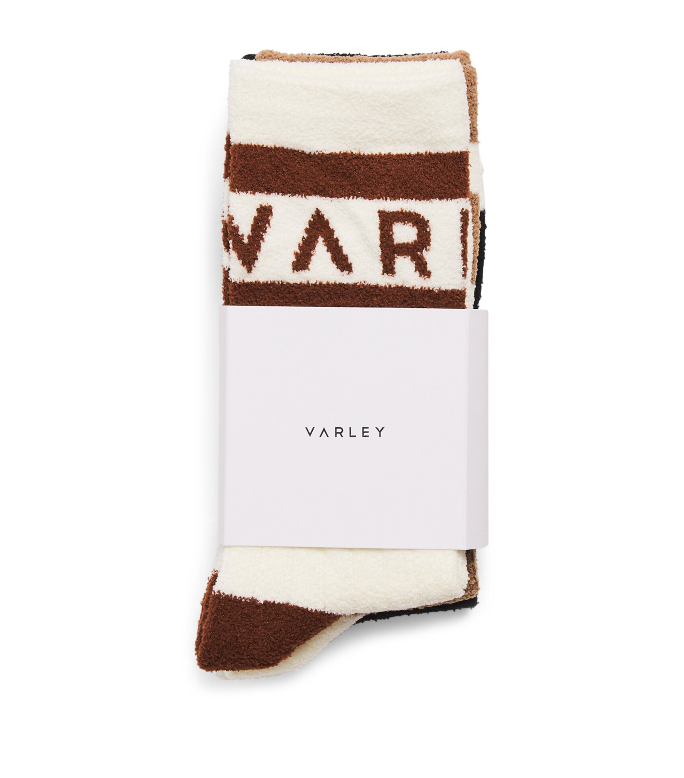 Varley Black Spencer Socks (Pack of 3) | Harrods UK