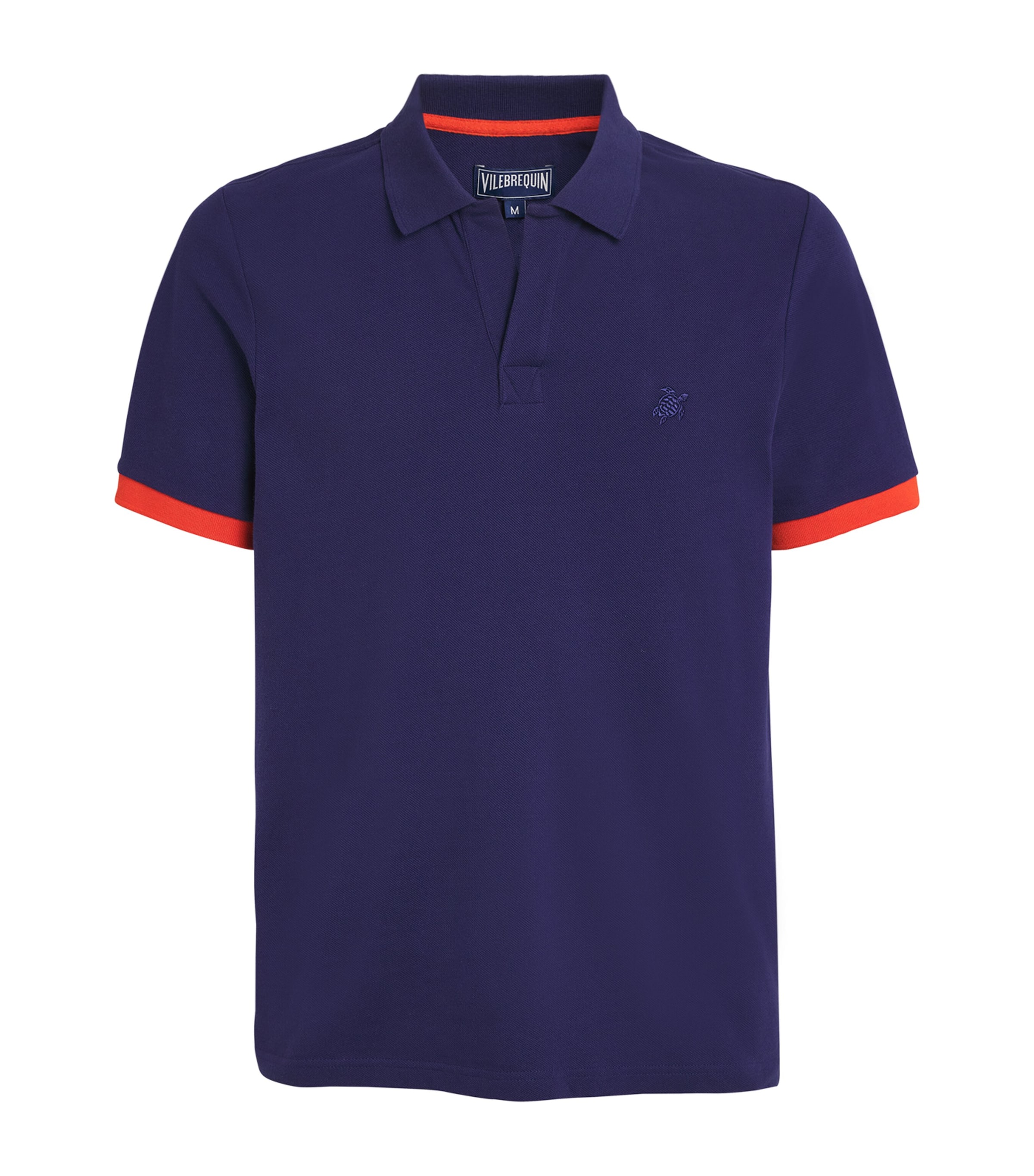 Vilebrequin Navy Organic Cotton Palatin Polo Shirt | Harrods US