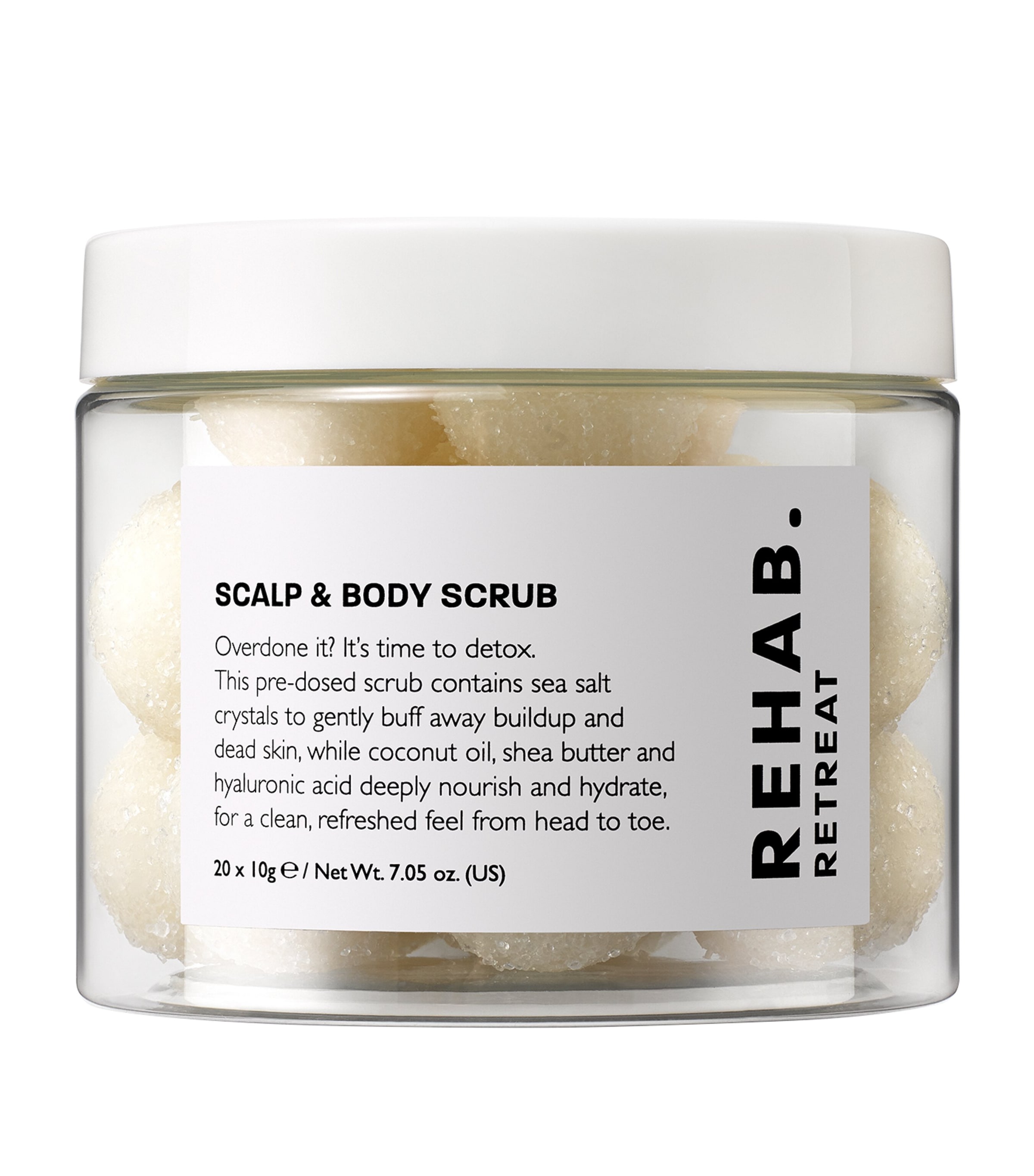REHAB. Retreat Scalp Body Scrub (250g) | Harrods US