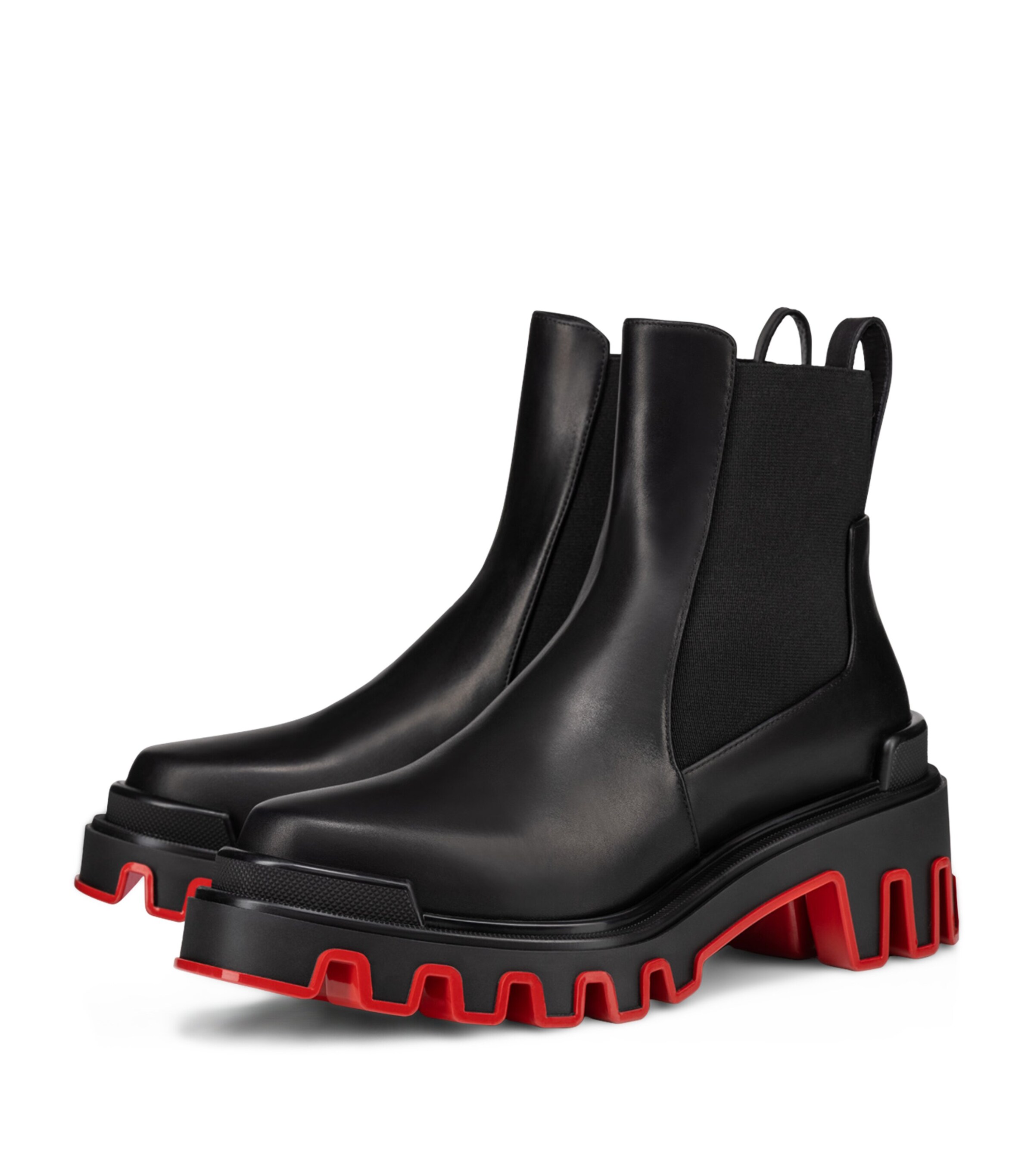 Christian Louboutin Marchacroche Dune Leather Boots | Harrods UK
