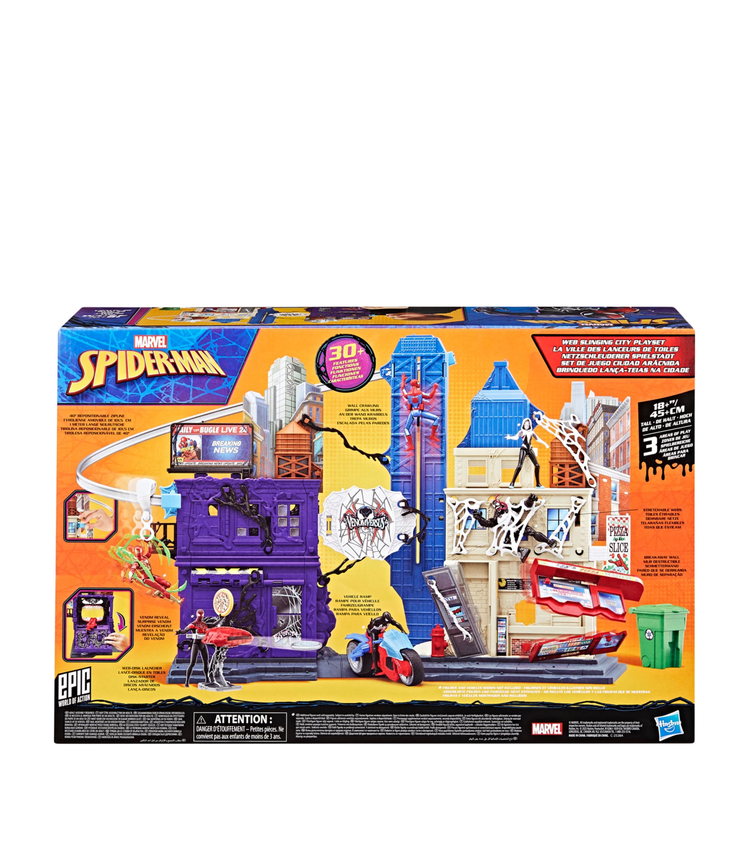 Marvel Spider-Man Web Slinging City Playset | Harrods CH