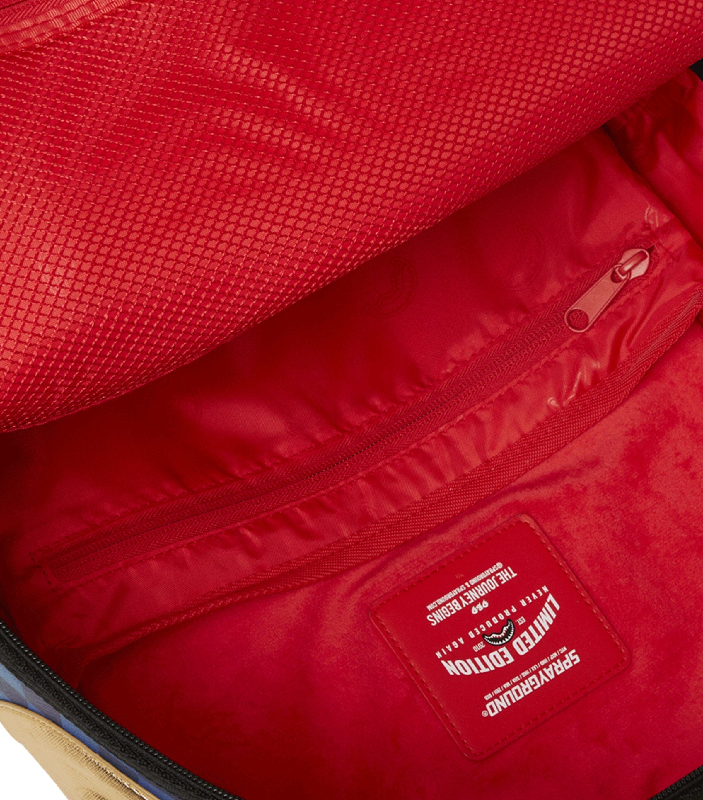 Sprayground Gold 15-Year Anniversary Golden Backpack | Harrods CA