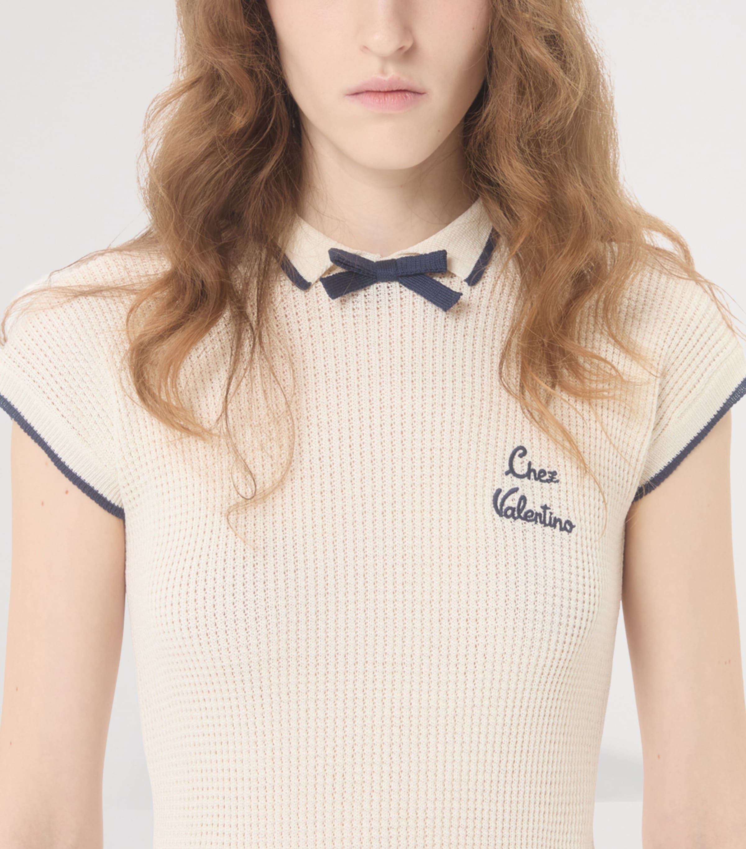 Valentino Nude Knitted Chez Valentino Mini Dress | Harrods DE