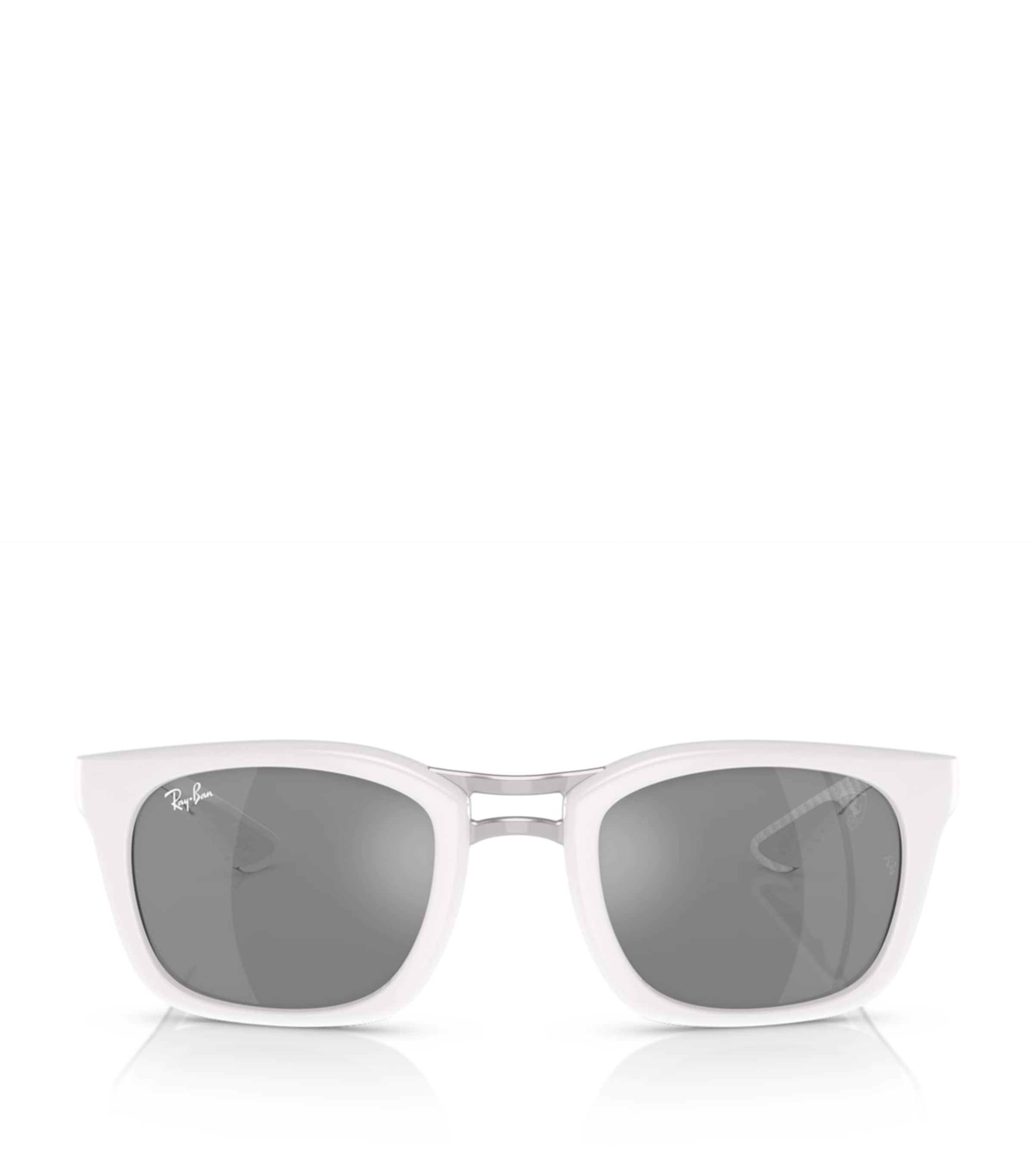 Ray-Ban White Injected RB8362M Scuderia Ferrari Collection Sunglasses ...