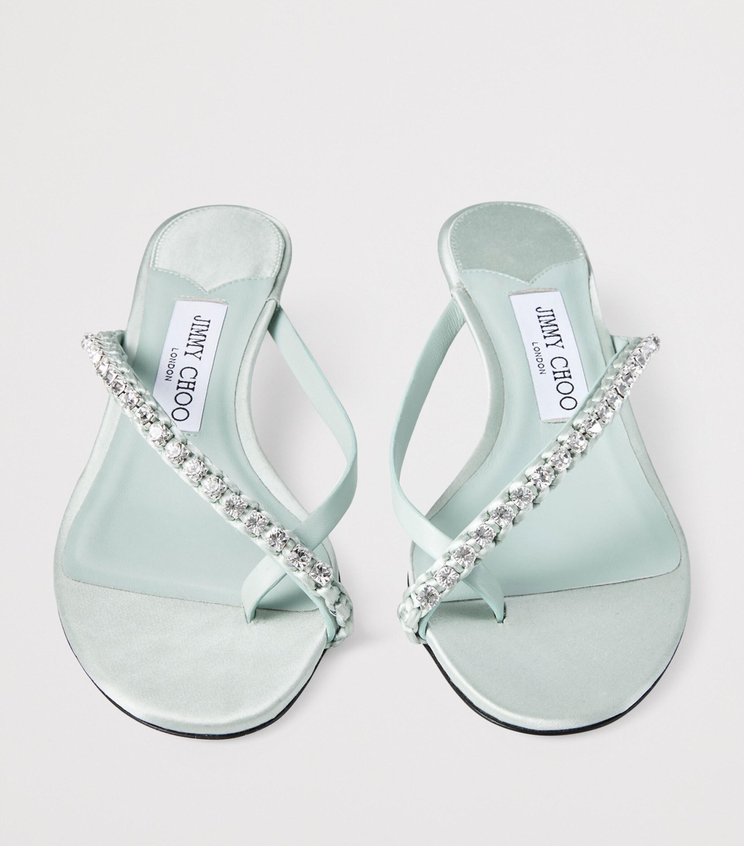 Jimmy Choo Turquoise Dila 35 Leather Heeled Sandals | Harrods UK