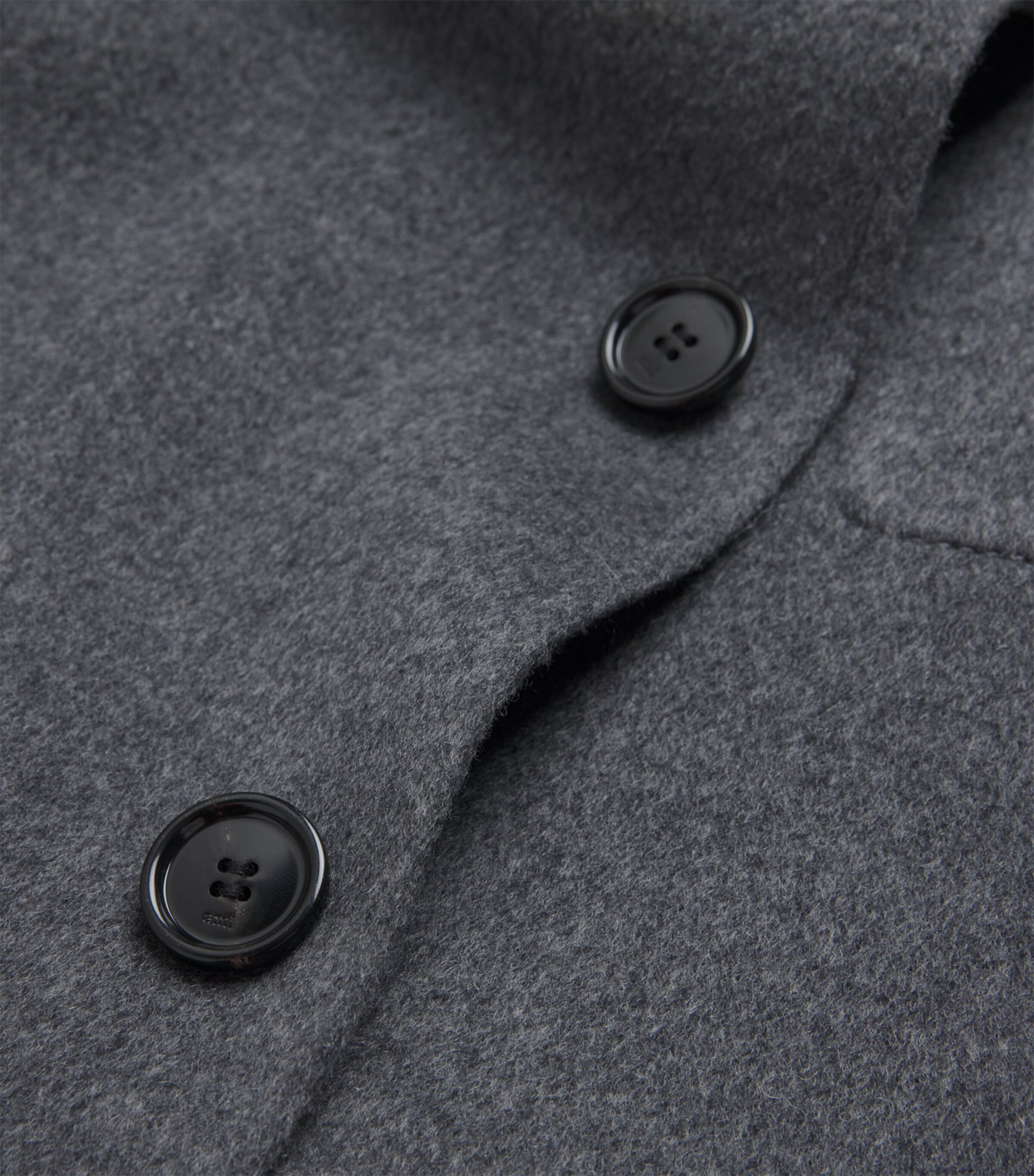 AMI Paris Black Wool-Cashmere Overshirt | Harrods HK