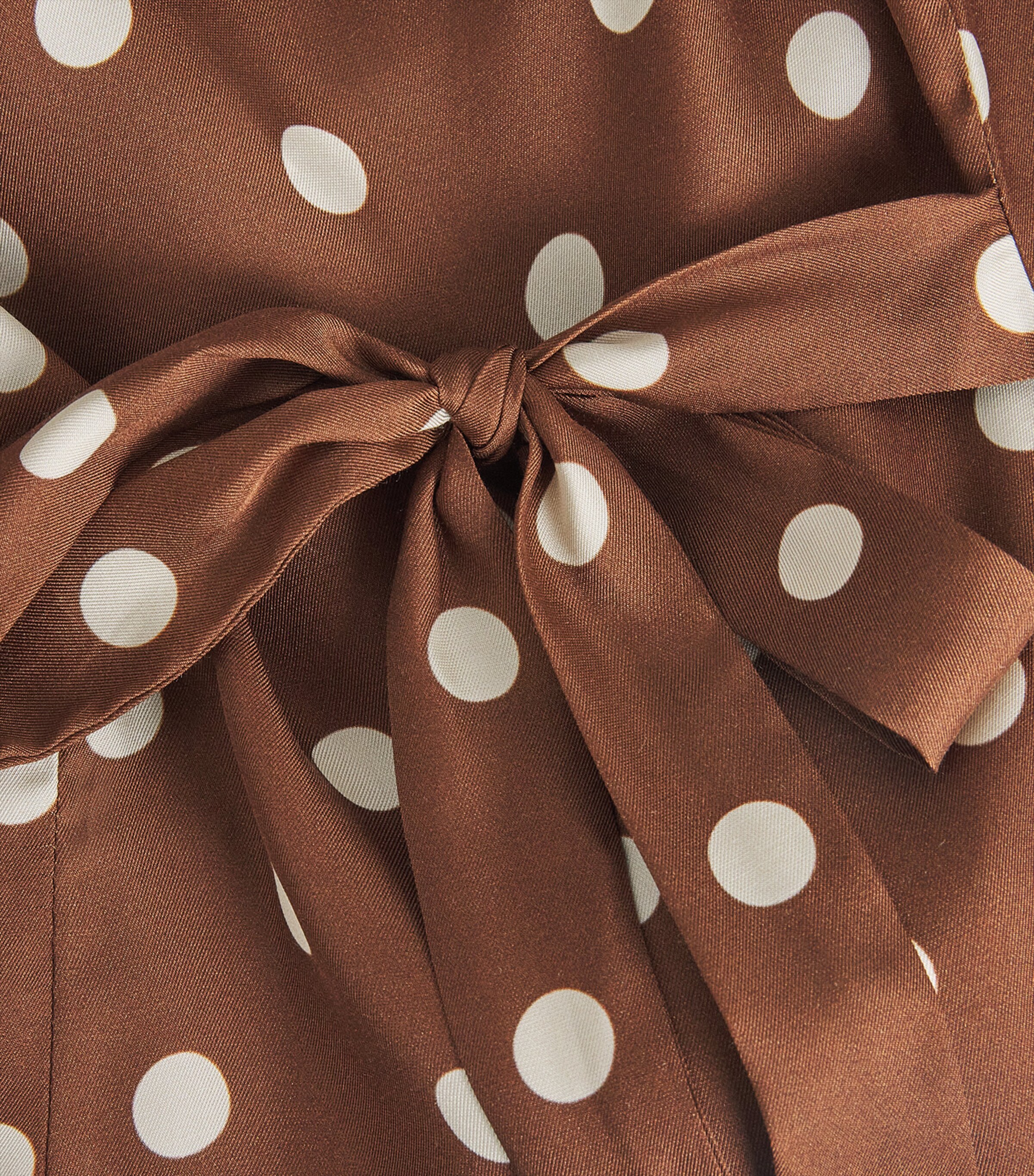 DÔEN Multi Silk-Blend Satin Aubrey Mini Dress | Harrods IN