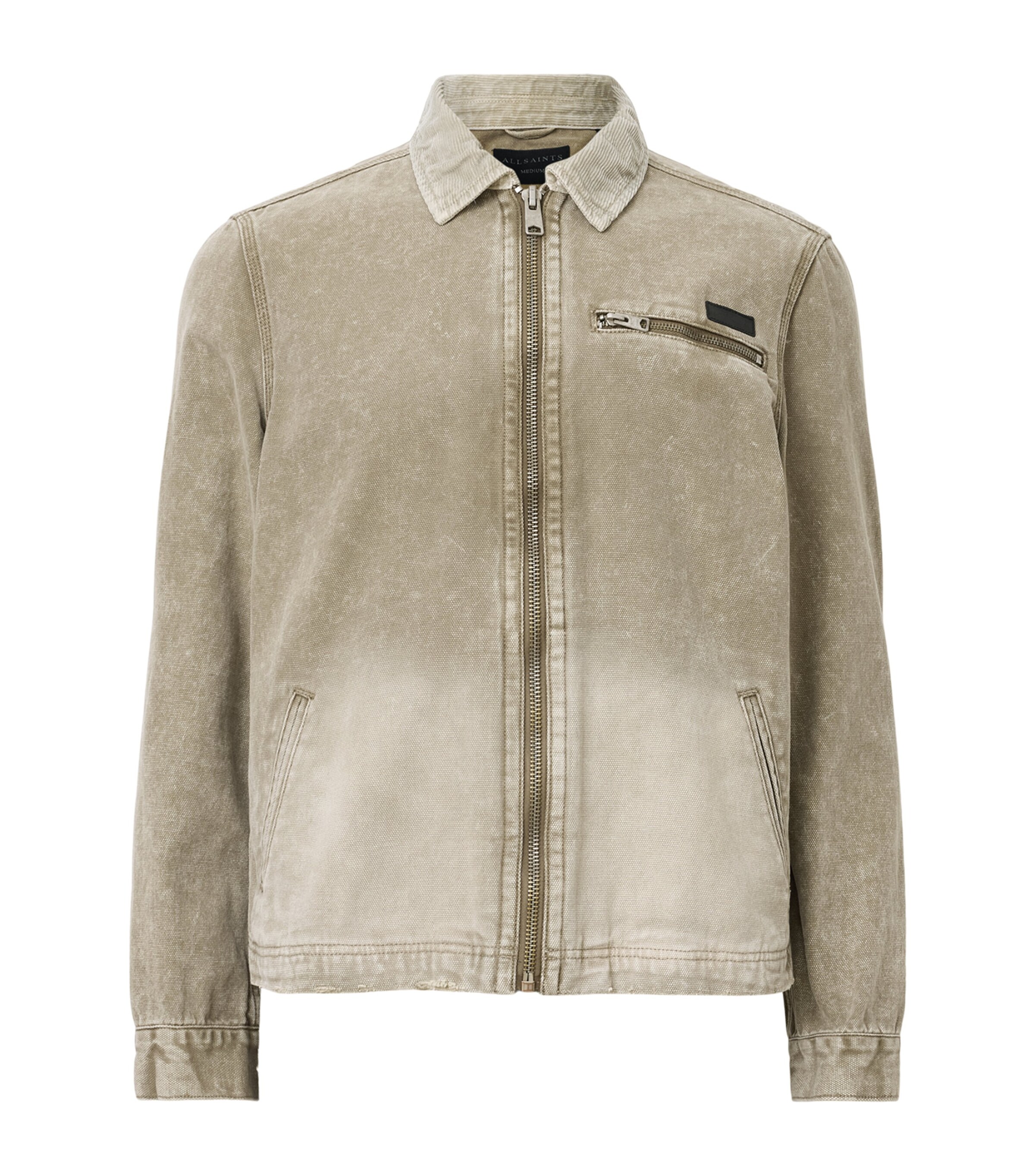 AllSaints Washed Denim Rothwell Jacket | Harrods AU