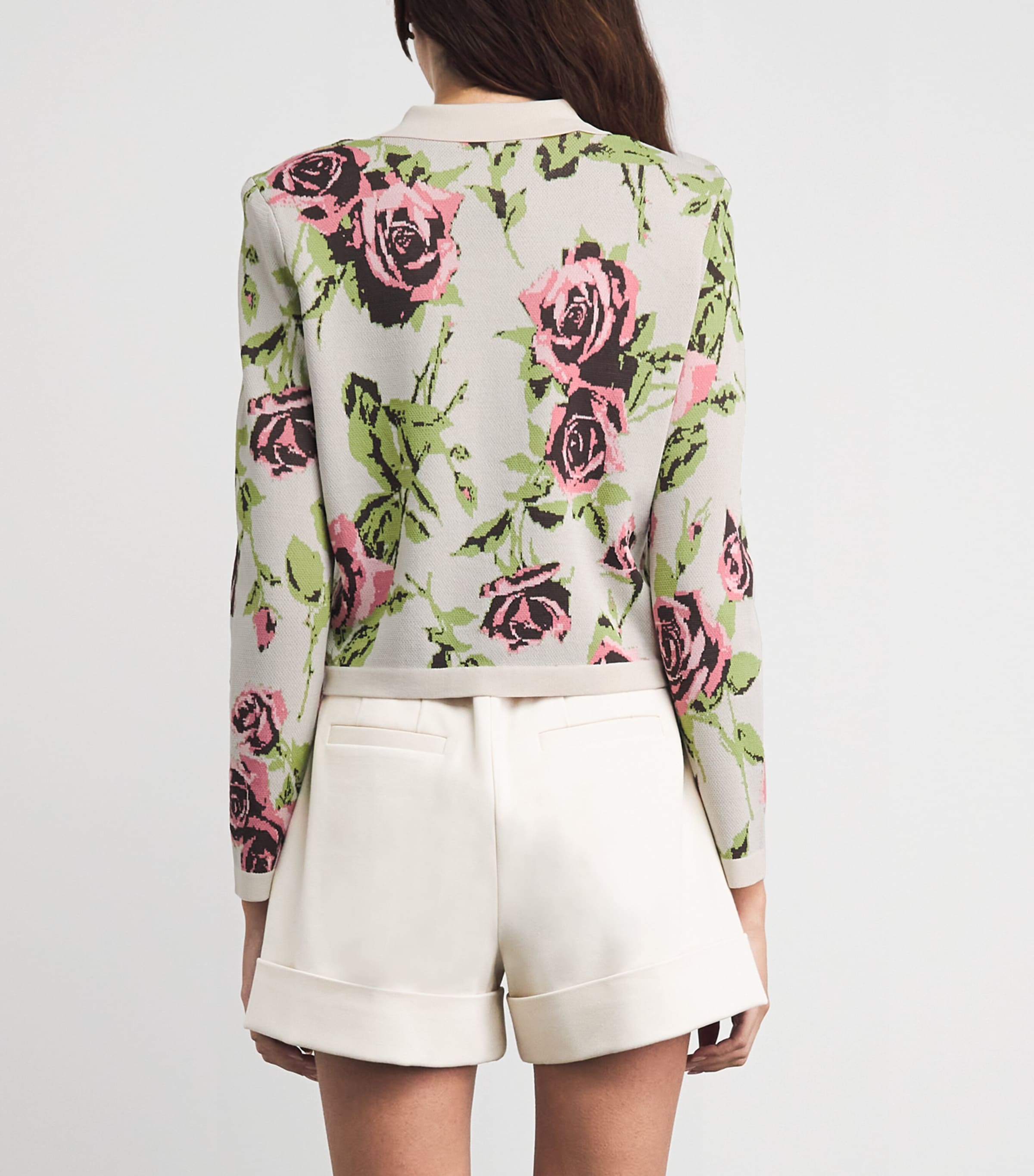 L'Agence Multi Floral Osiris Cardigan | Harrods UK