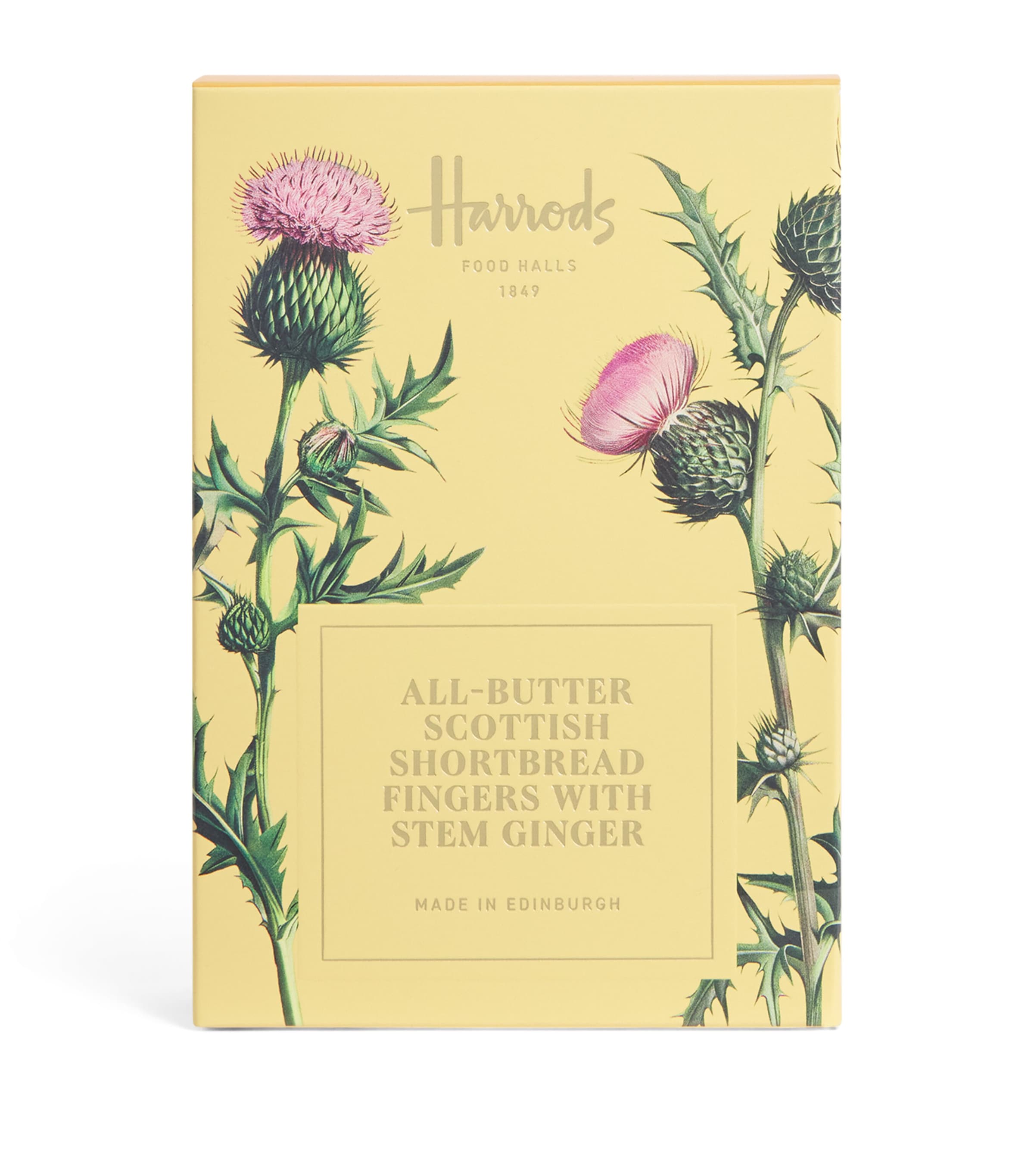 Harrods All-Butter Scottish Shortbread Fingers with Stem Ginger (170g ...