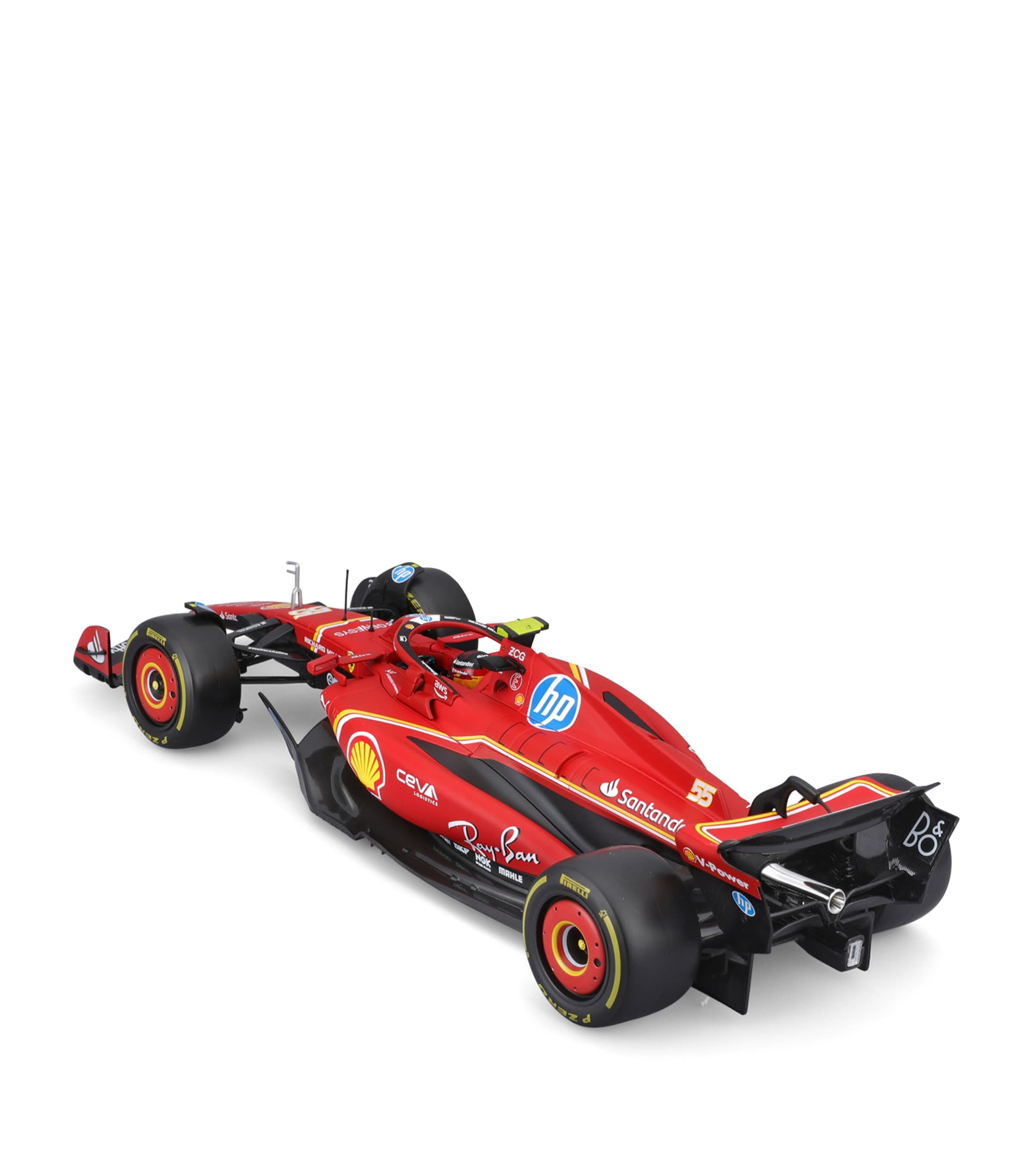 Bburago Ferrari F1 SF-24 Charles Leclerc 2024 1:18 Model | Harrods MX