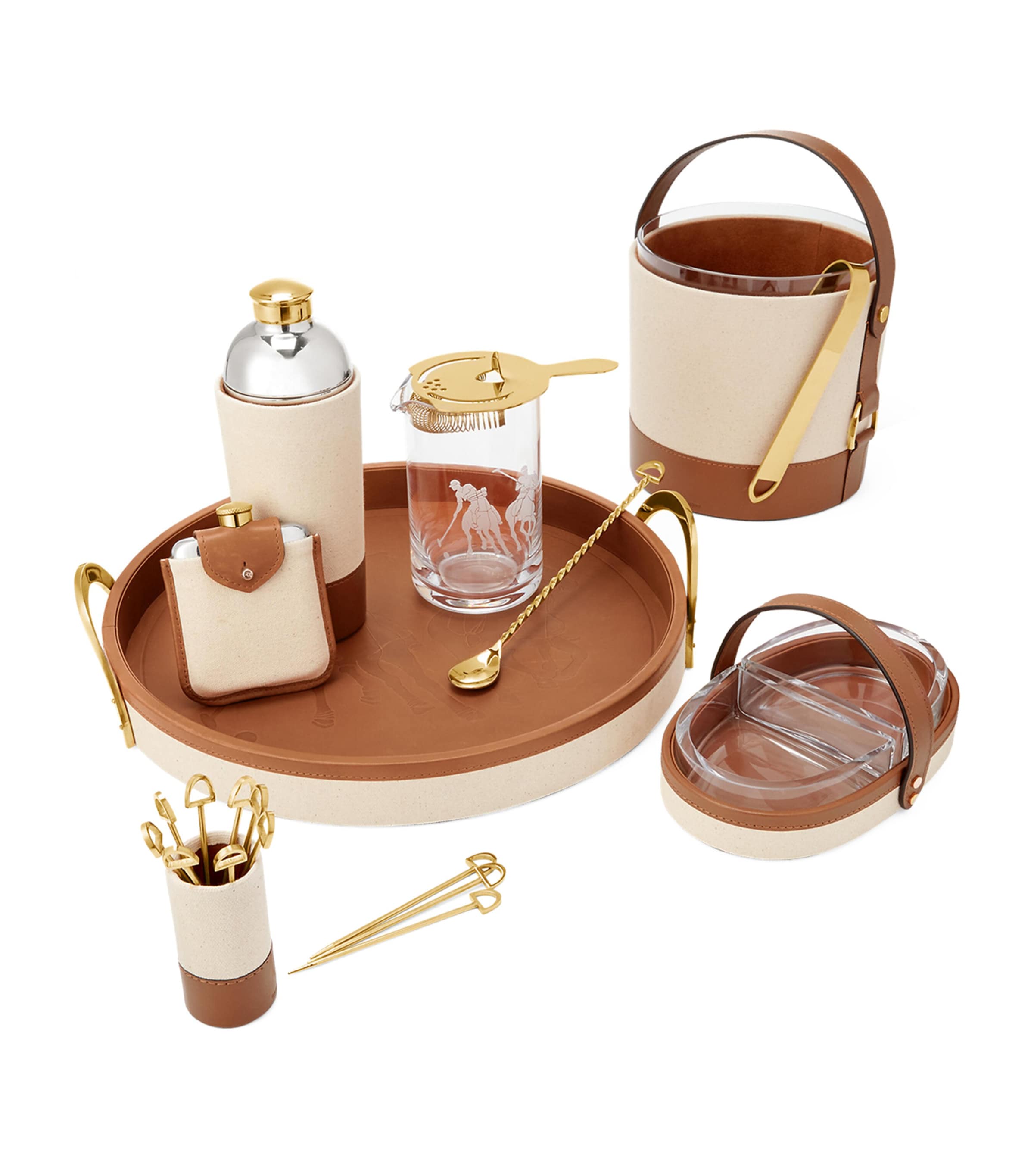 Ralph Lauren Home Garrett Mixing Glass Set | Harrods UK