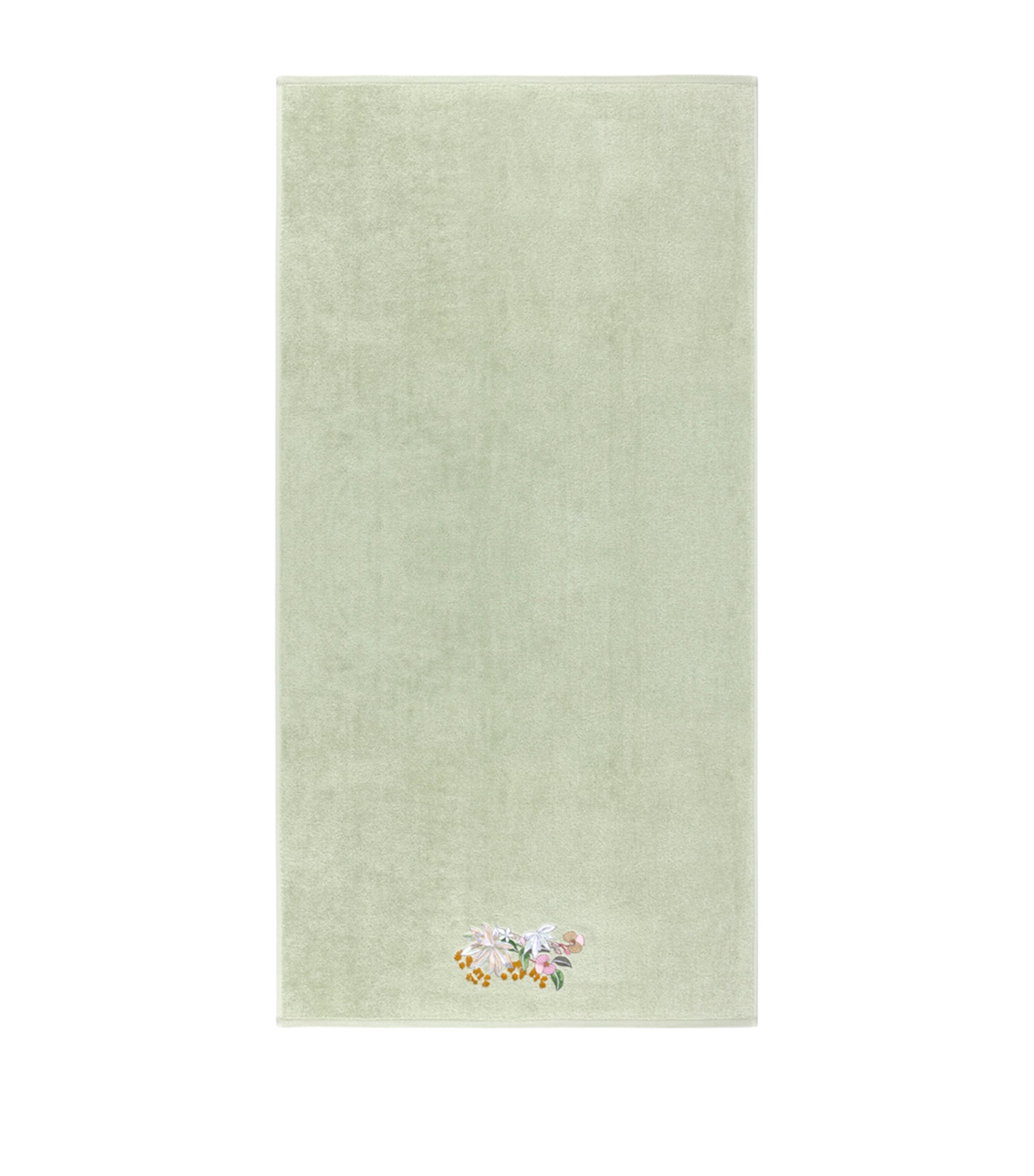 Yves Delorme Embroidered Orchidee Bath Towel (70cm x 140cm) | Harrods CA