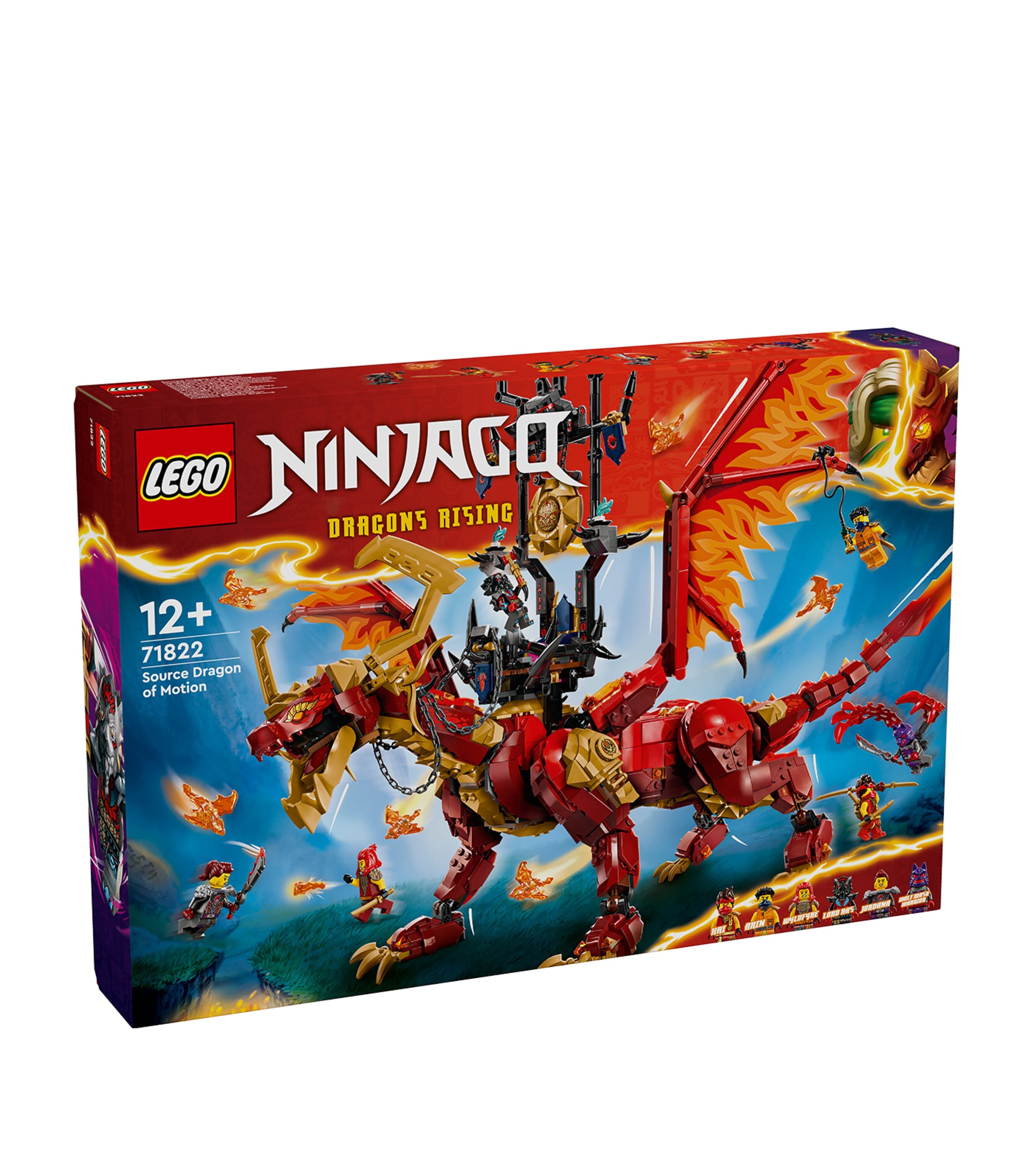 Lego Multi Ninjago Source Dragon of Motion Figure 71822 | Harrods UK
