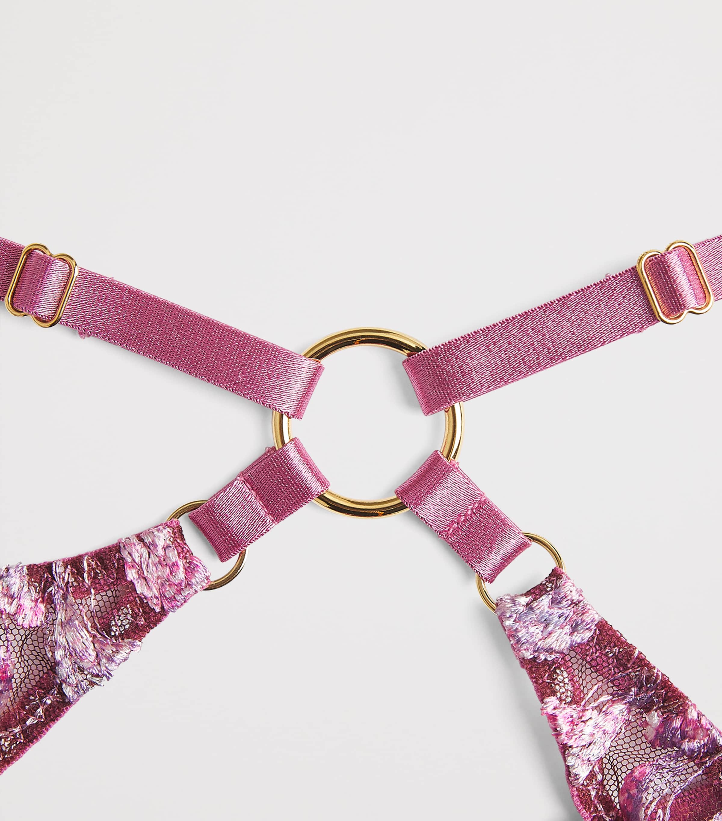 Bordelle Pink Open-Back Siren Briefs | Harrods AU