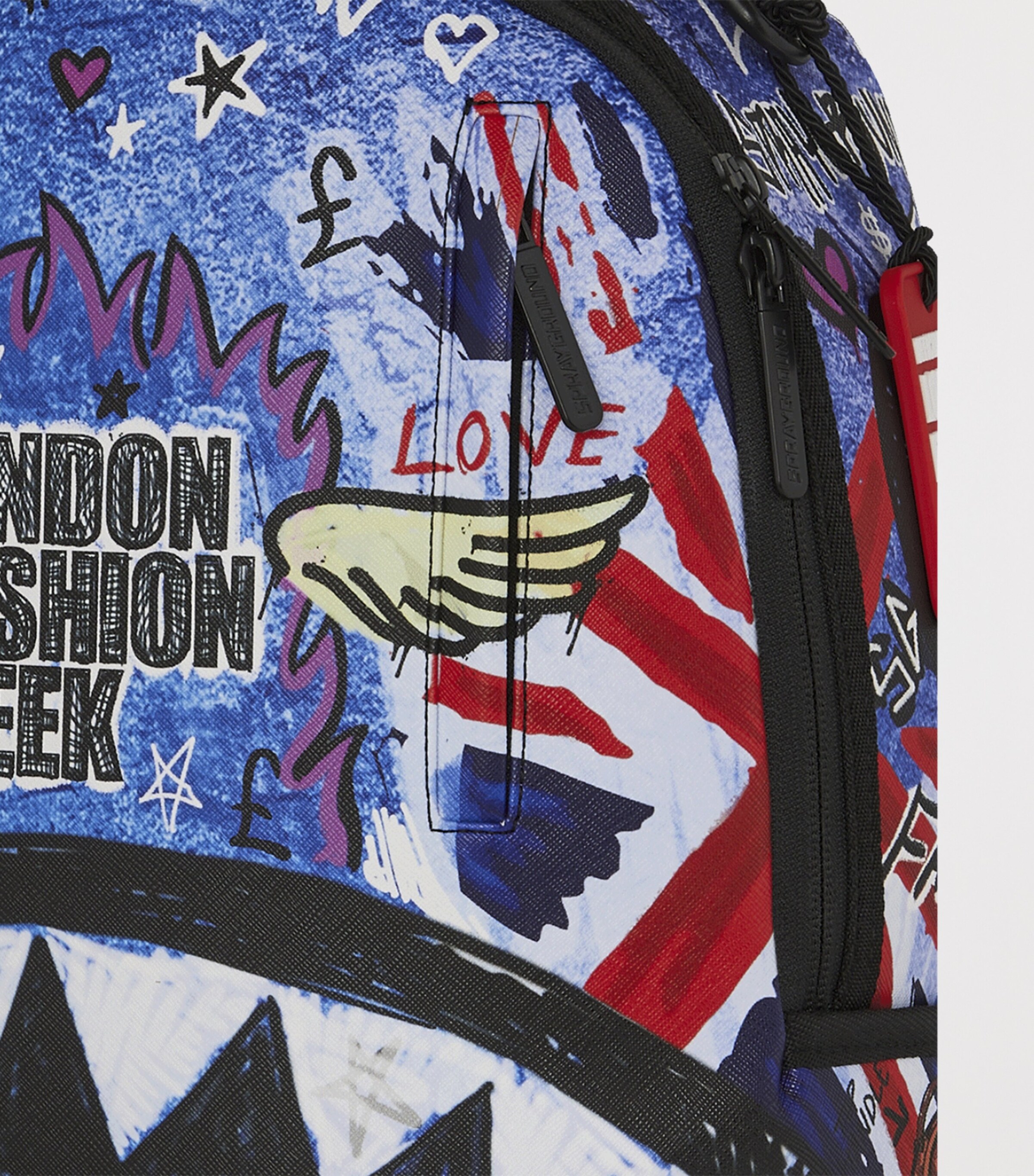 Sprayground Multi Sprayground x London Fashion Week The Strand Backpack ...