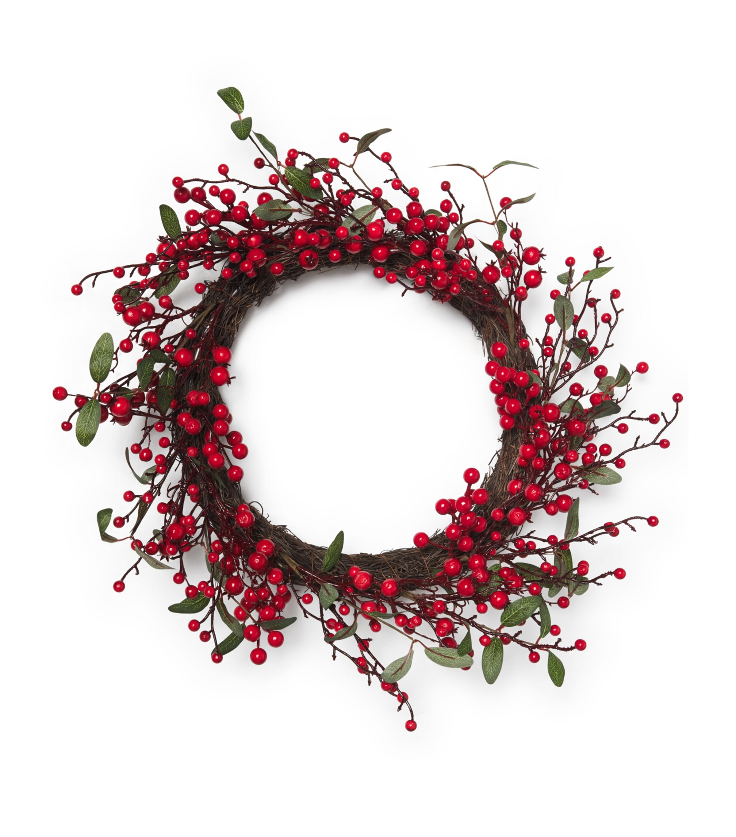 Harrods Red Berry Wreath | Harrods UK