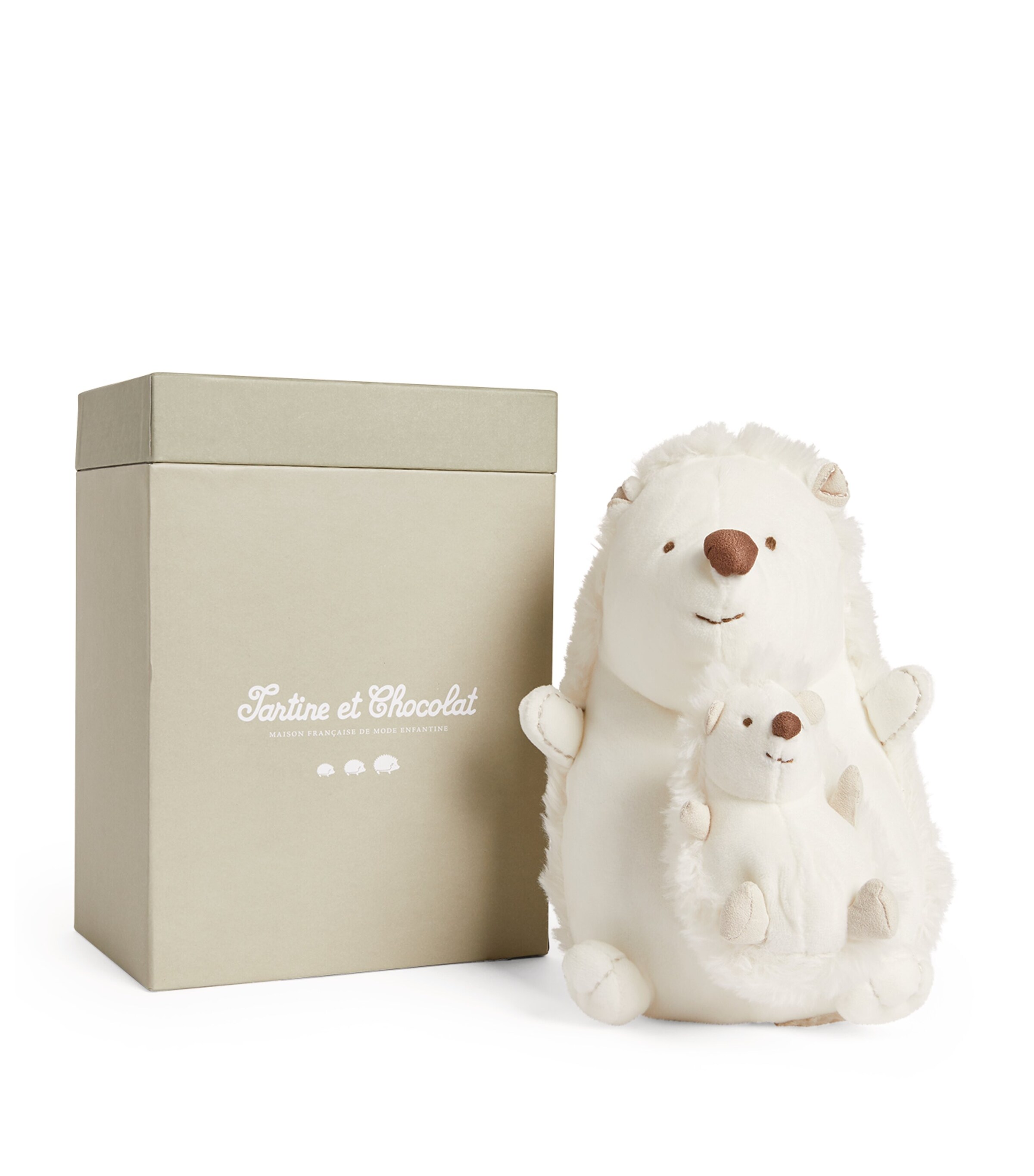 Tartine et Chocolat Léon The Musical Hedgehog Soft Toy (25cm) | Harrods UK