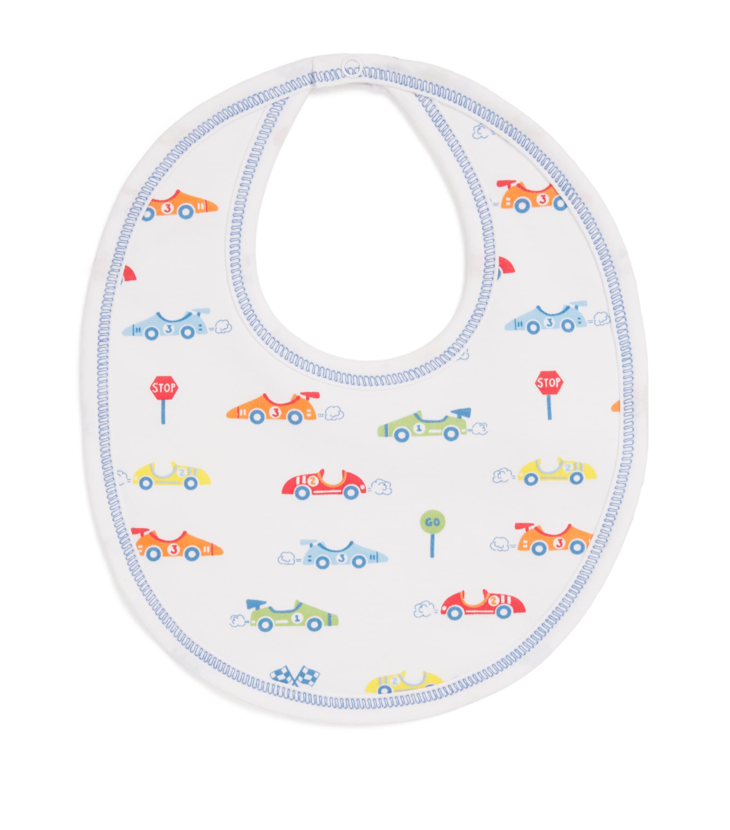 Kissy Kissy Multi Pima Cotton Sizzling Speedway Bib | Harrods AU