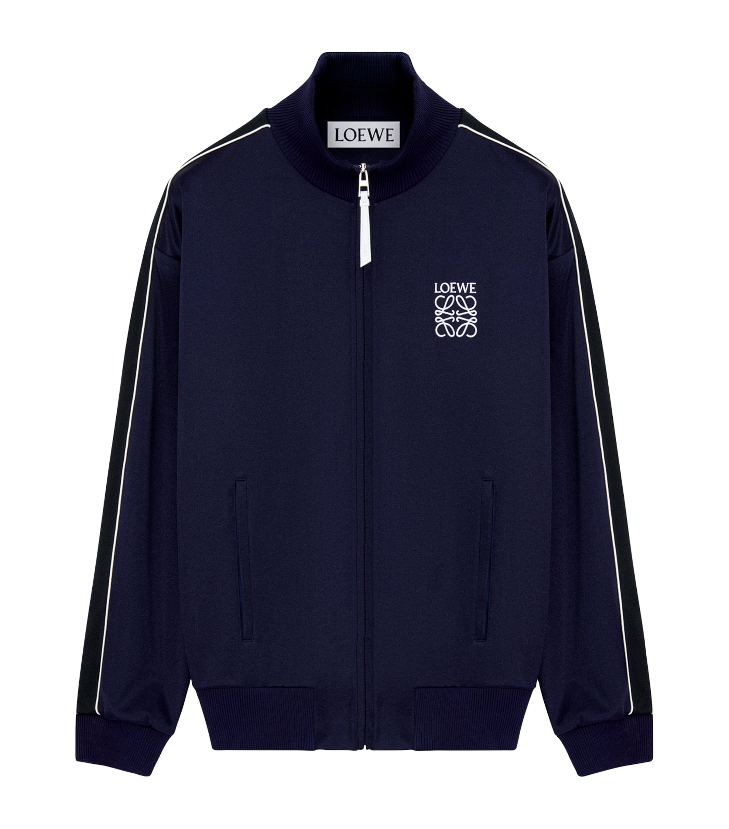 LOEWE Navy Monogram Track Jacket | Harrods BR