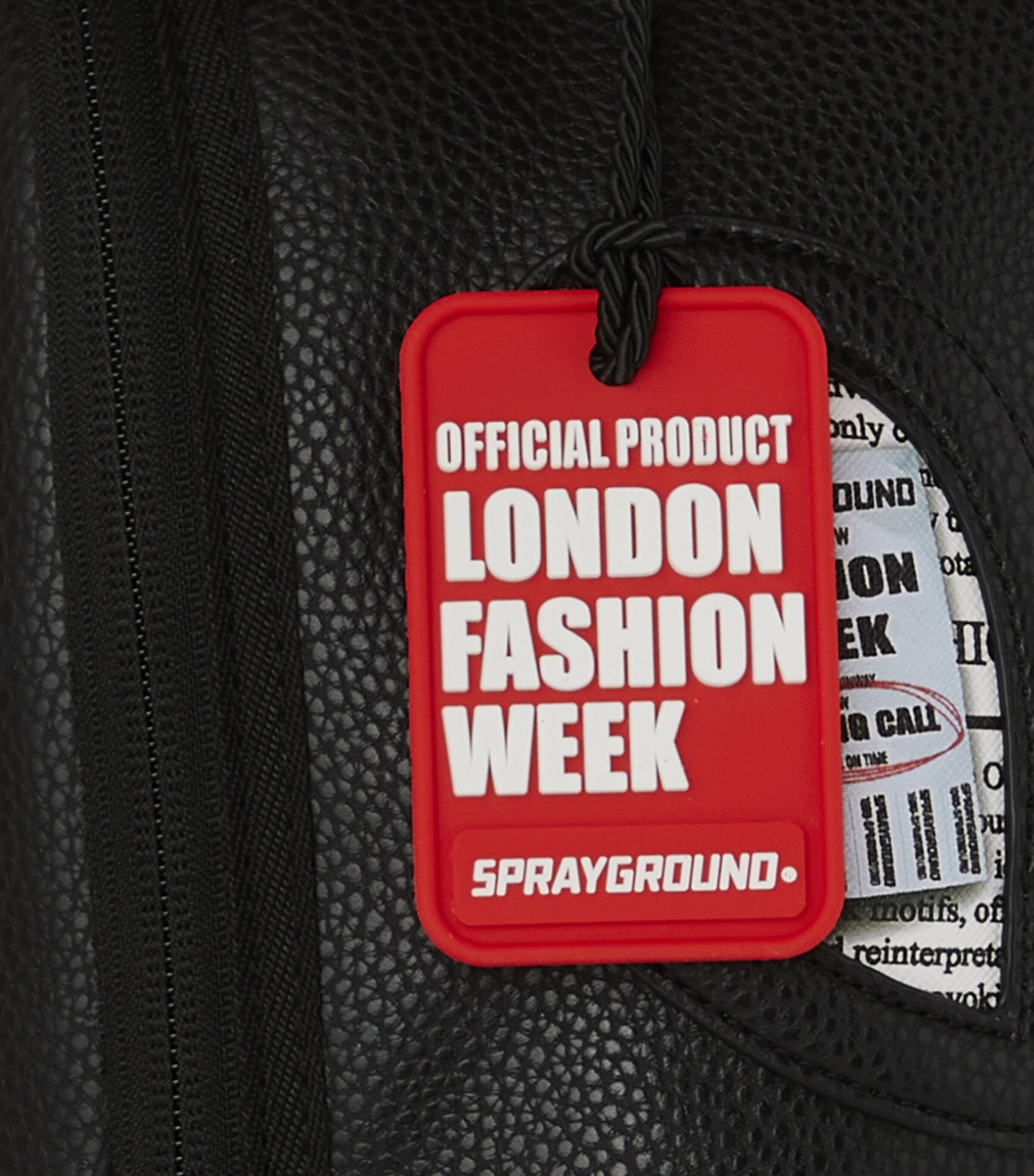Sprayground Black Sprayground x London Fashion Week Moodboard Montage ...