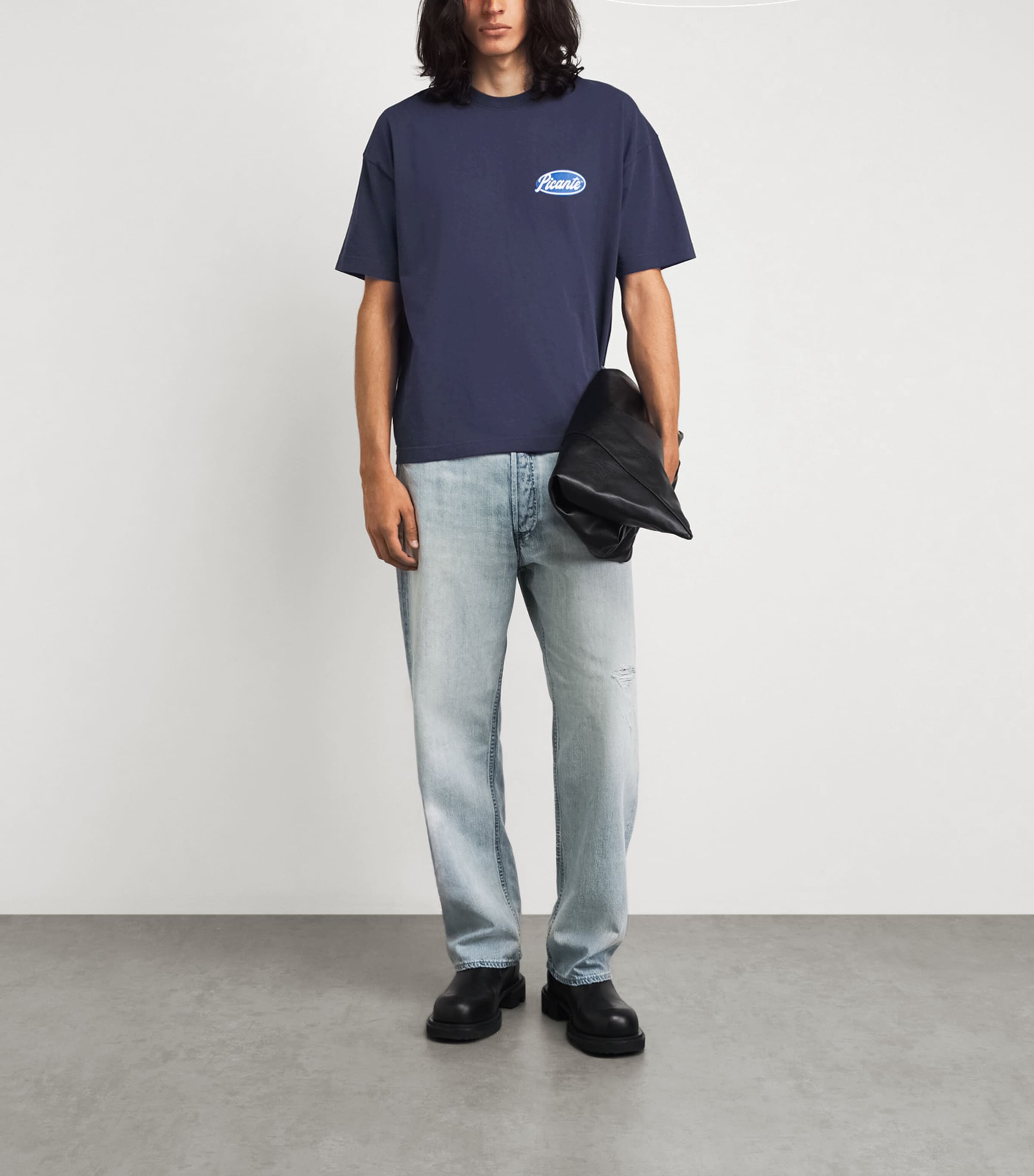 PICANTE Navy Organic Cotton Senna T-Shirt | Harrods NZ