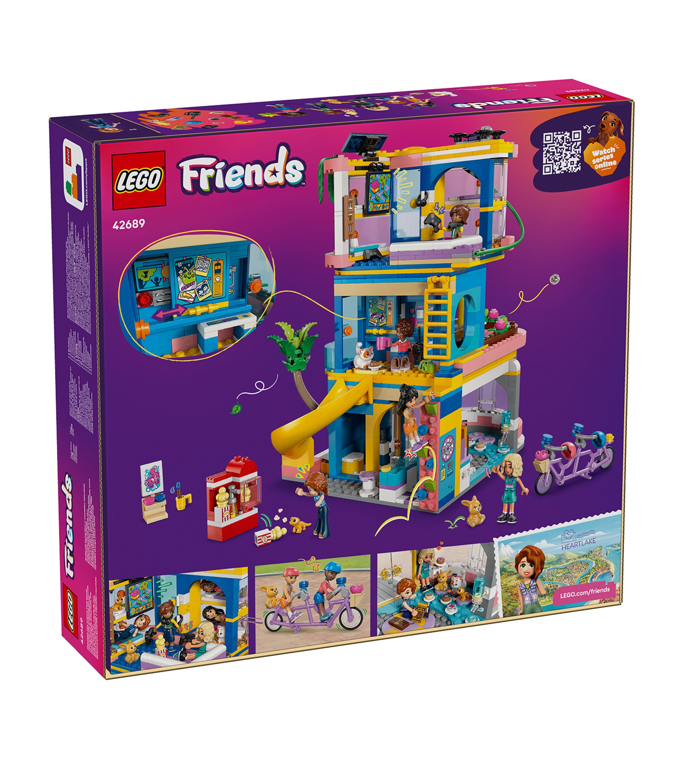 Lego LEGO Friends Heartlake City Friends Club House 42689 | Harrods AT