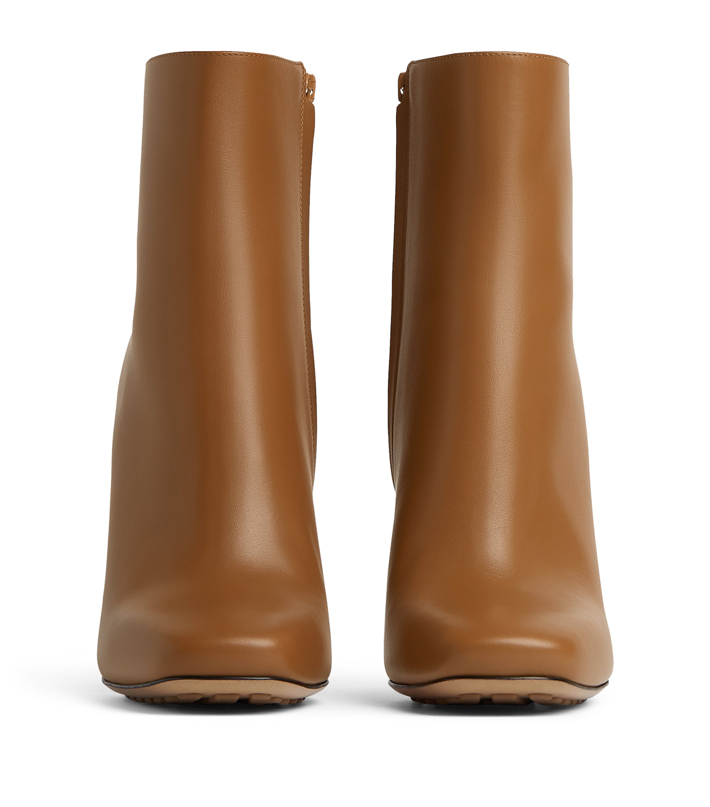Bottega Veneta Brown Calfskin Canalazzo Ankle Boots 100 | Harrods UK