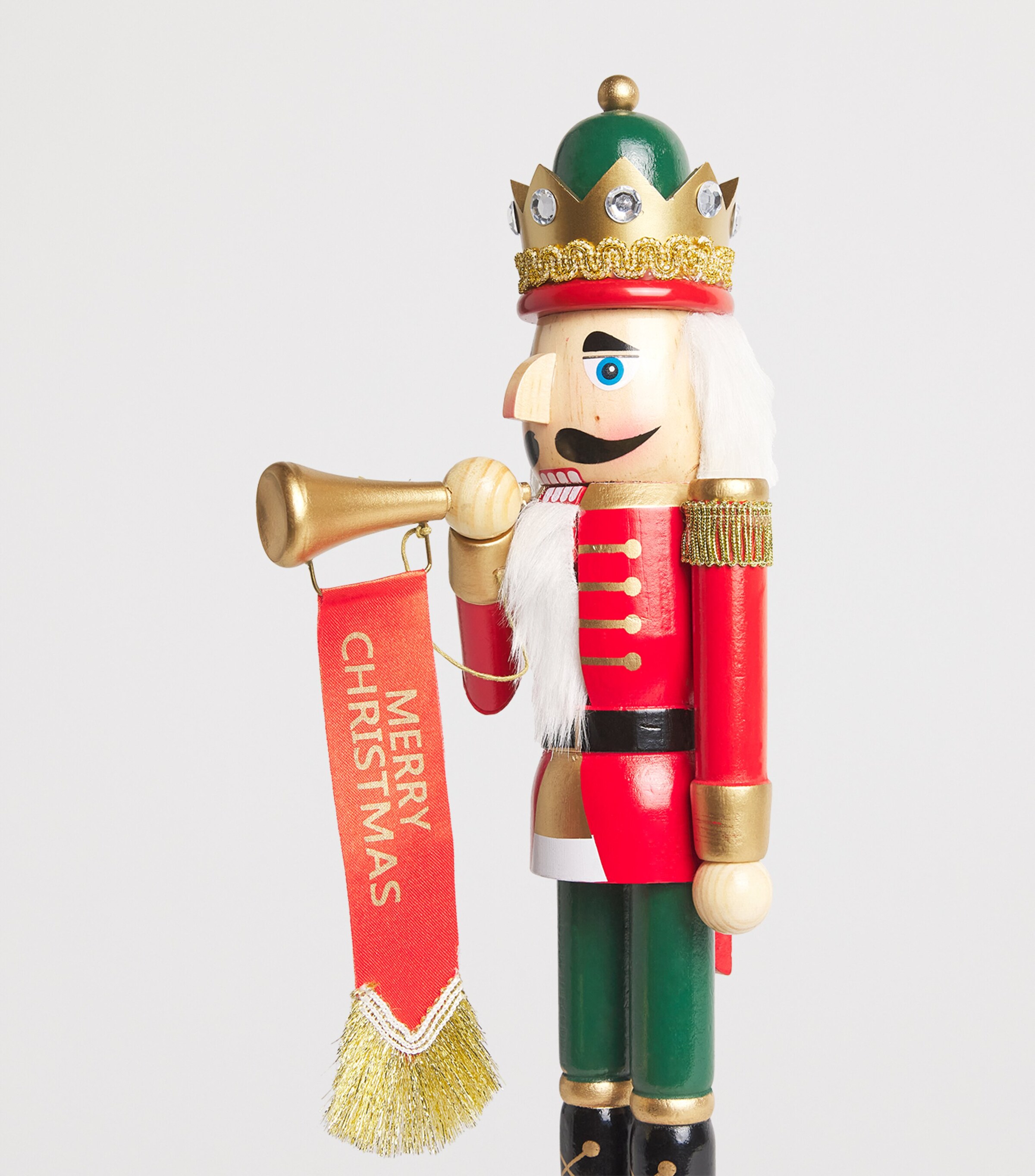 Kurt.S.Adler Wooden Nutcracker (38cm) | Harrods NZ