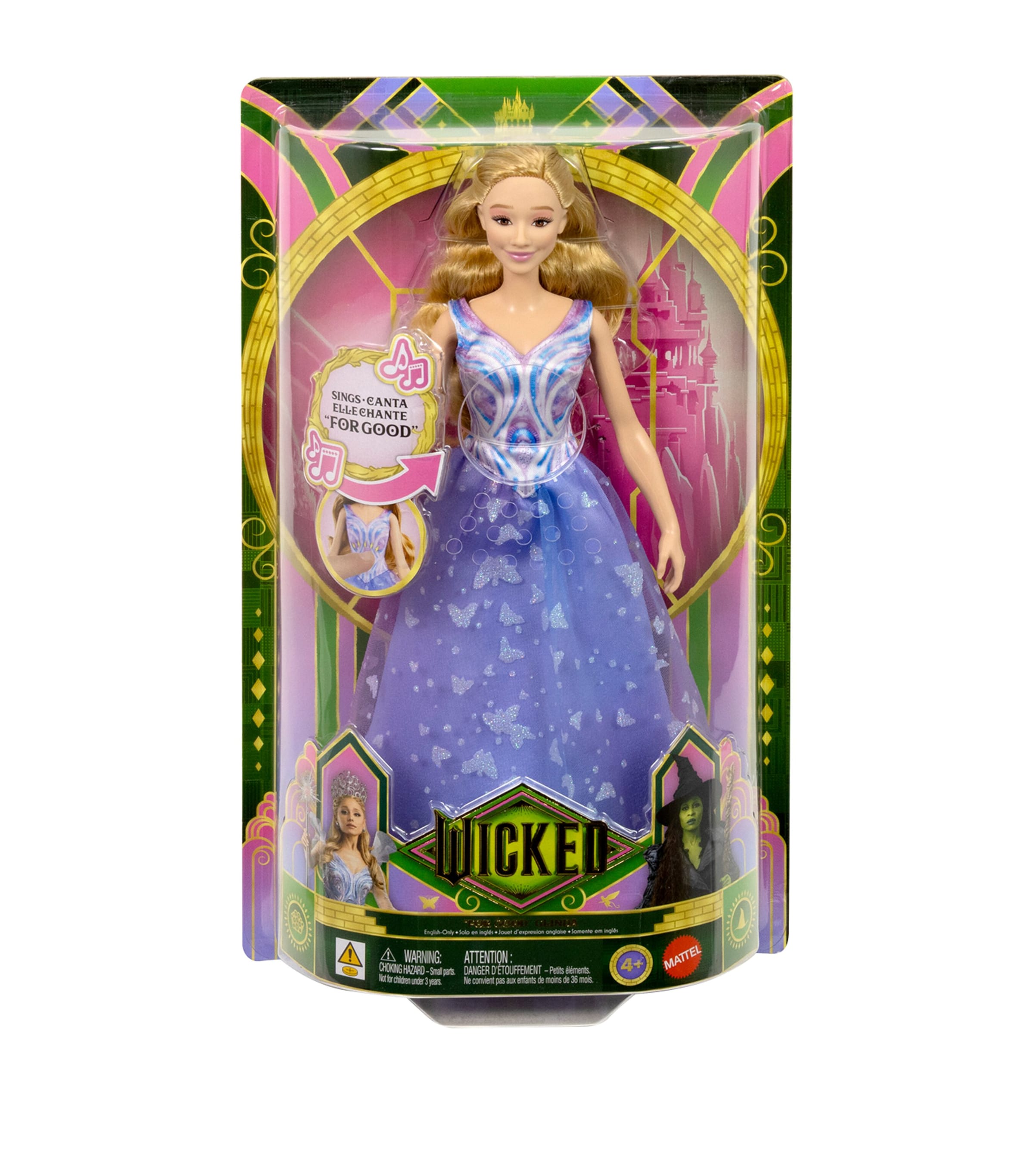 WICKED Wicked For Good Glinda Singing Doll (32cm) | Harrods AU