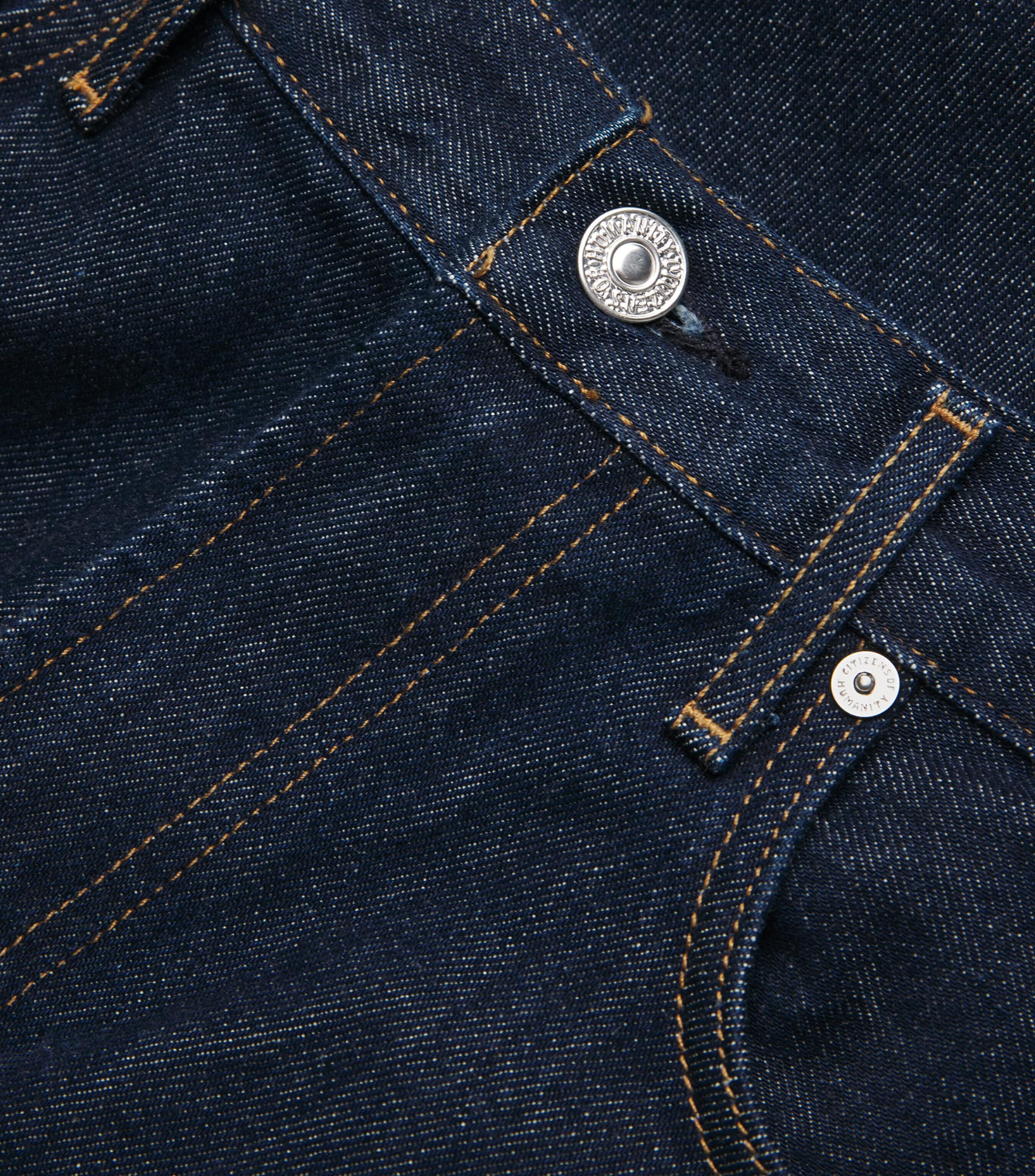 Citizens of Humanity Blue Miro Mid-Rise Relaxed Jeans | Harrods US