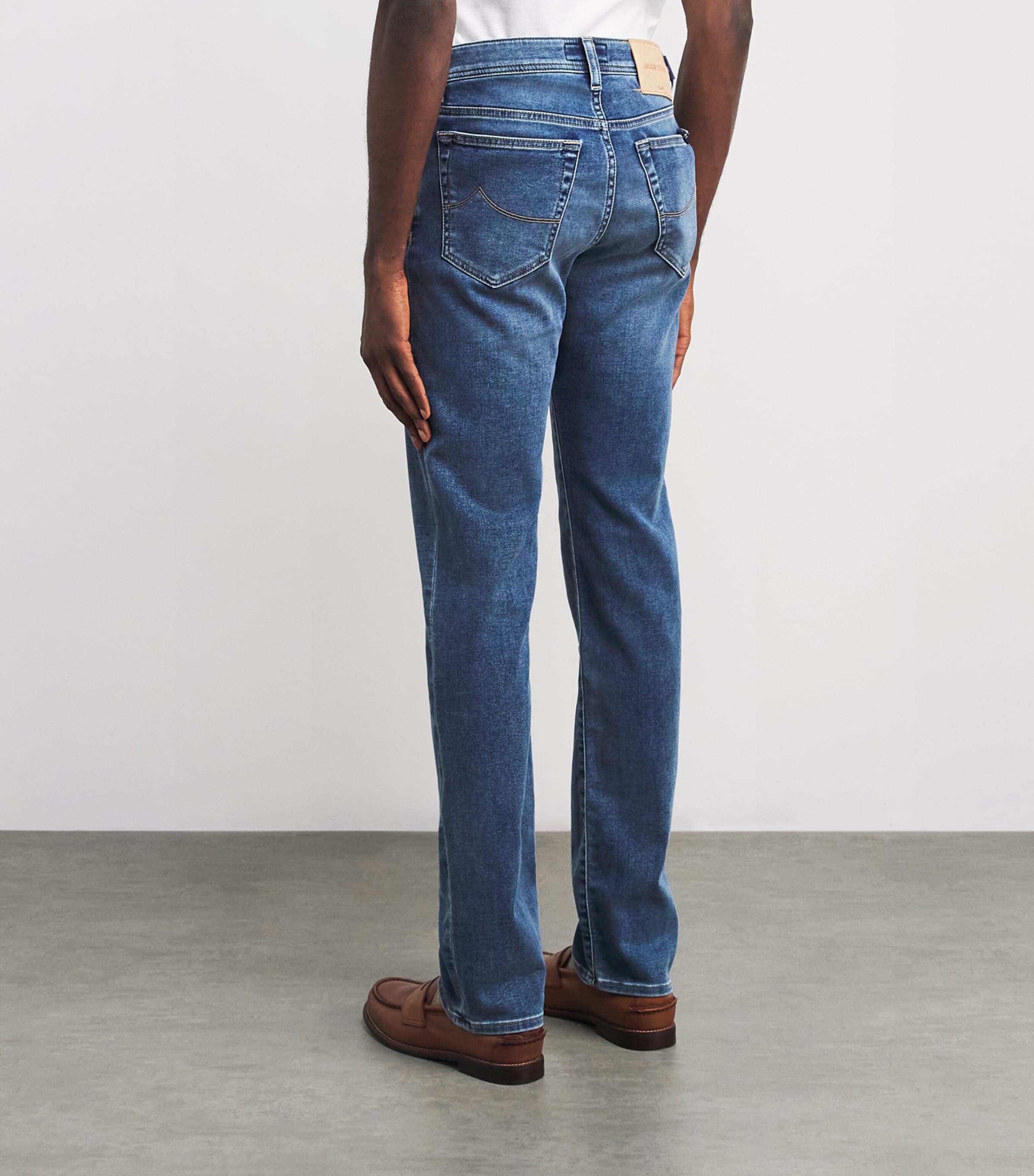 JACOB COHËN Blue Bard Straight Jeans | Harrods CA