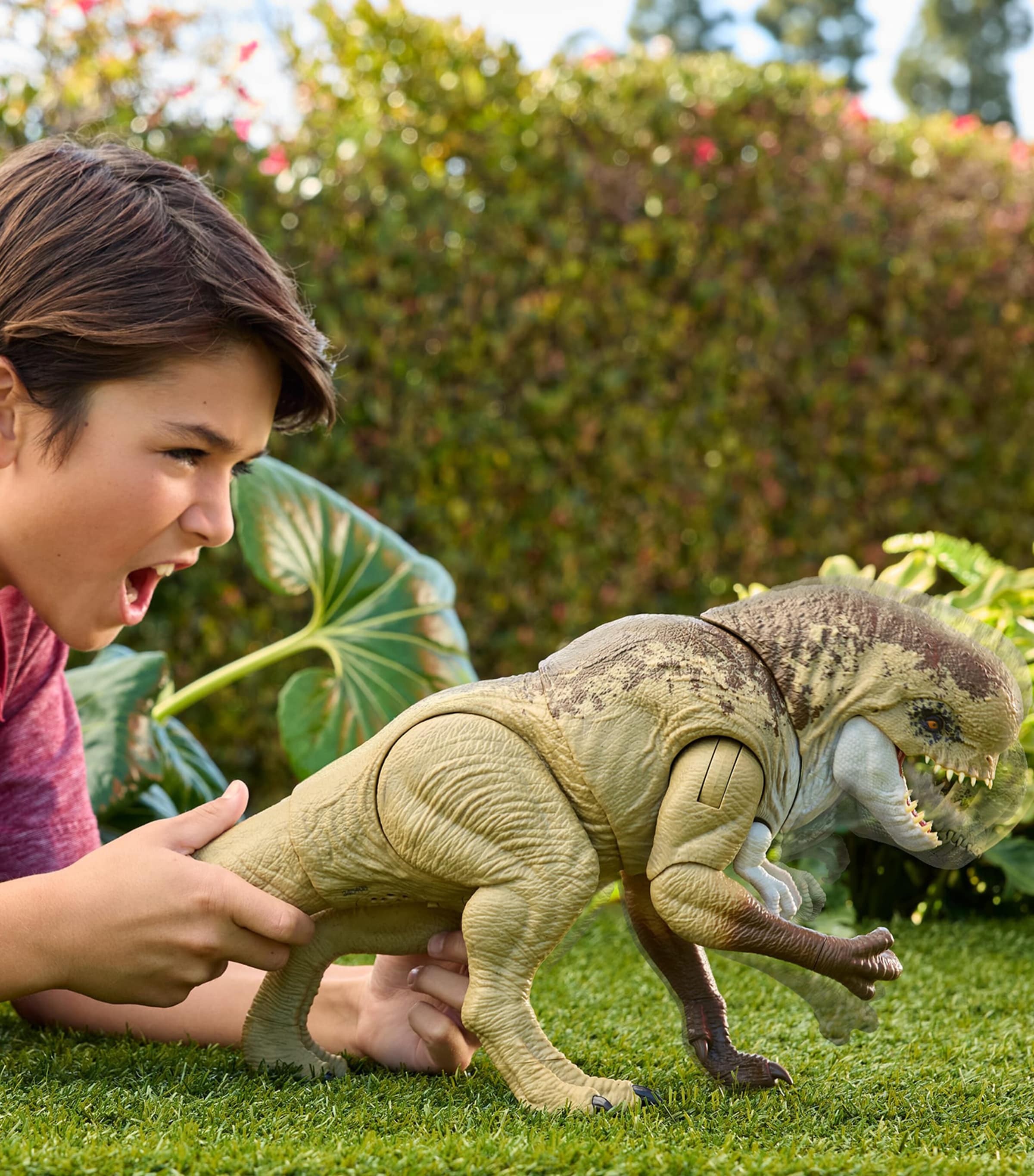 Jurassic World Rumble 'N' Rampage Distortus Rex Action Figure | Harrods CN