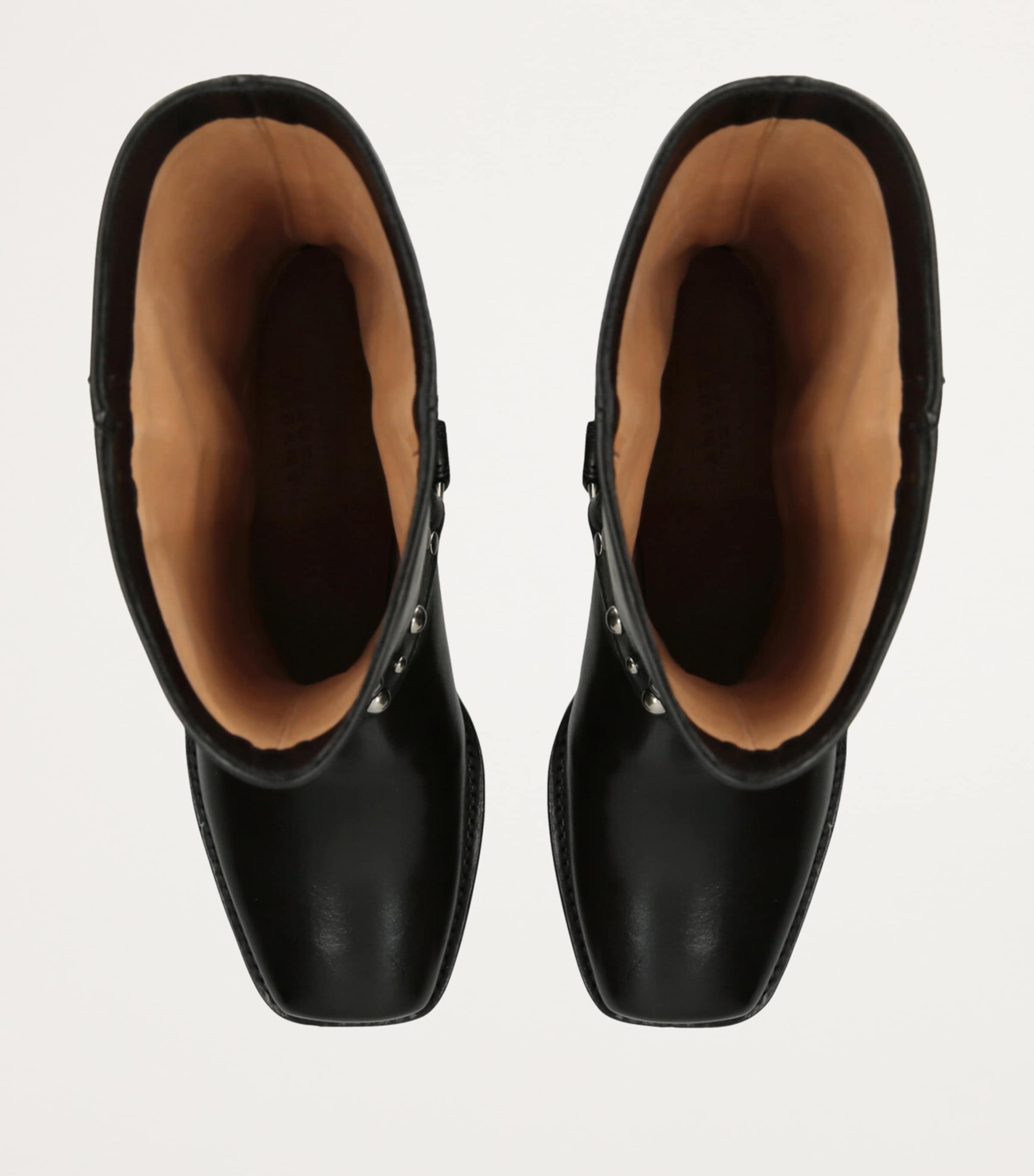 Isabel Marant Black Leather Antya Western Boots 40 | Harrods US