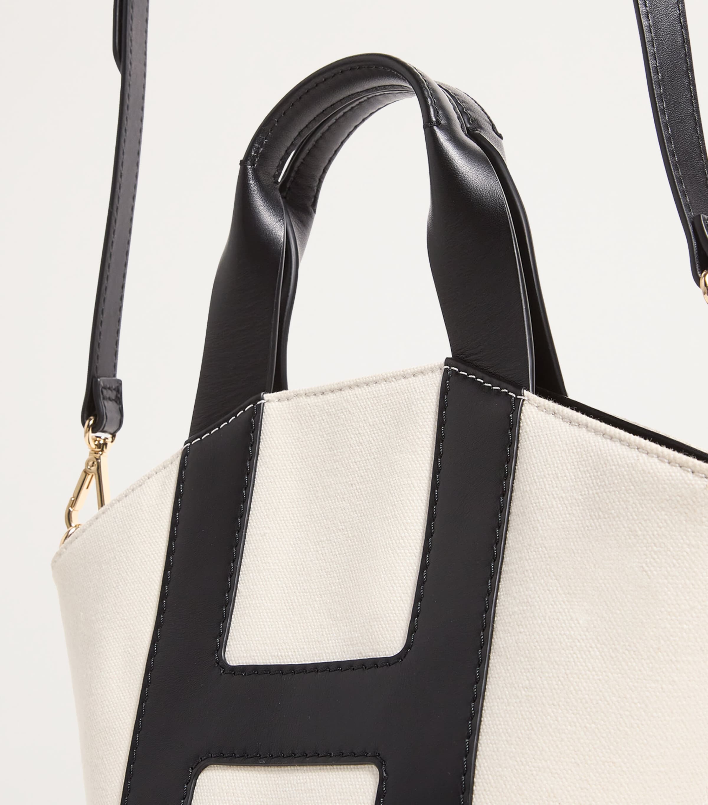 Harrods Ivory Grab Canvas Tote Bag | Harrods UK