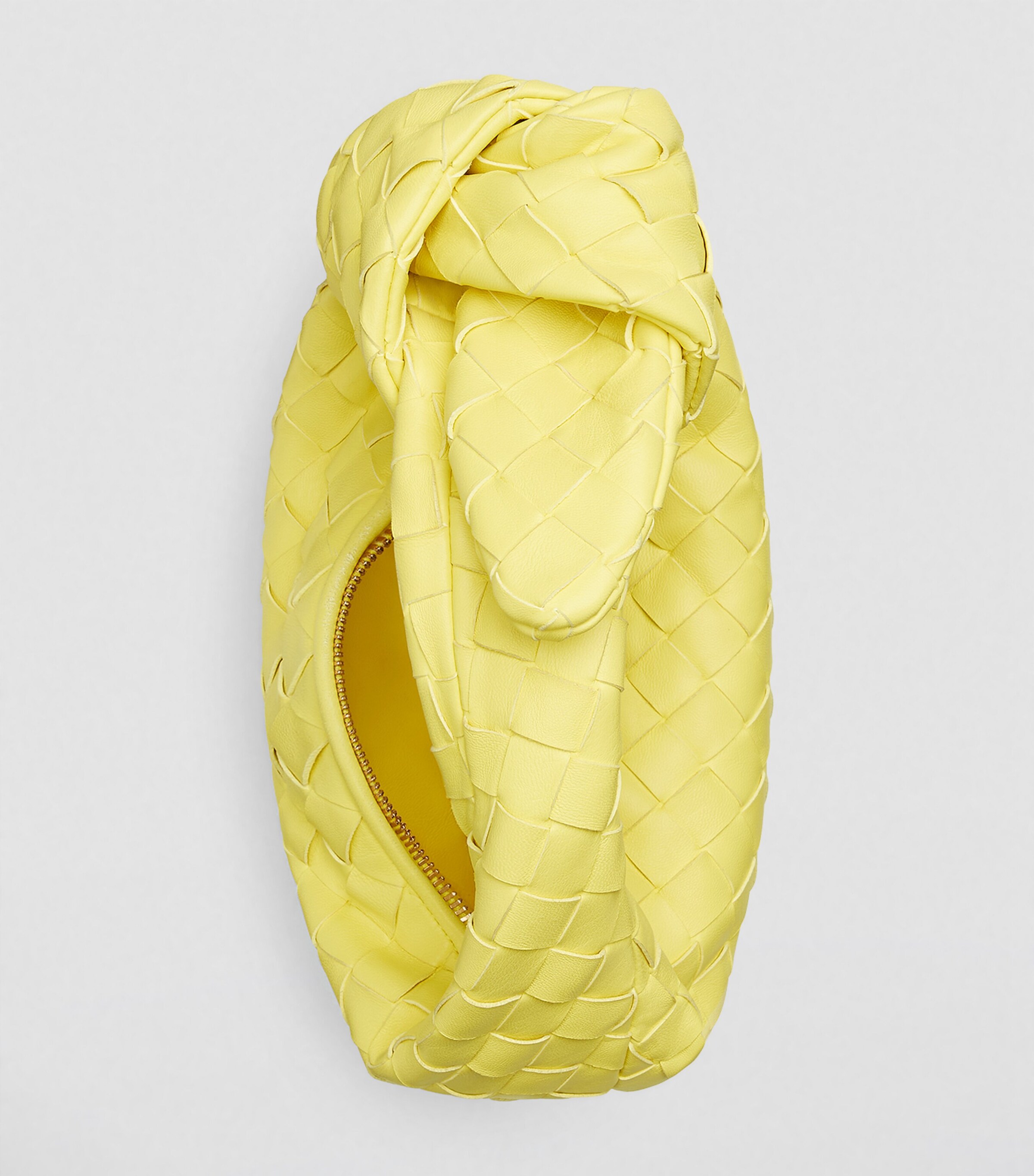 Bottega Veneta Yellow Mini Leather Jodie Bag | Harrods UK