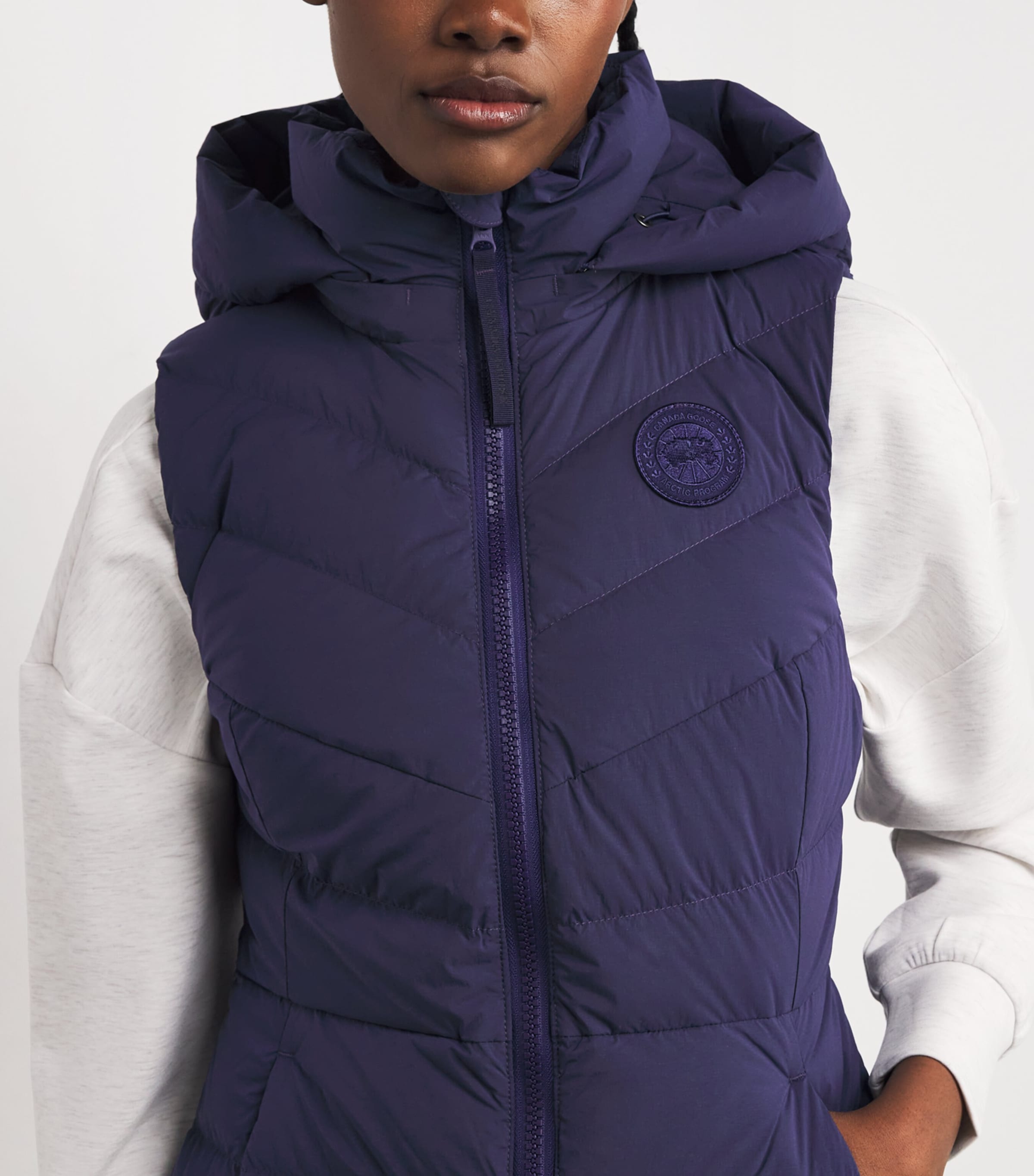 Canada Goose Navy Water-Repellent Down Clair Gilet | Harrods UK