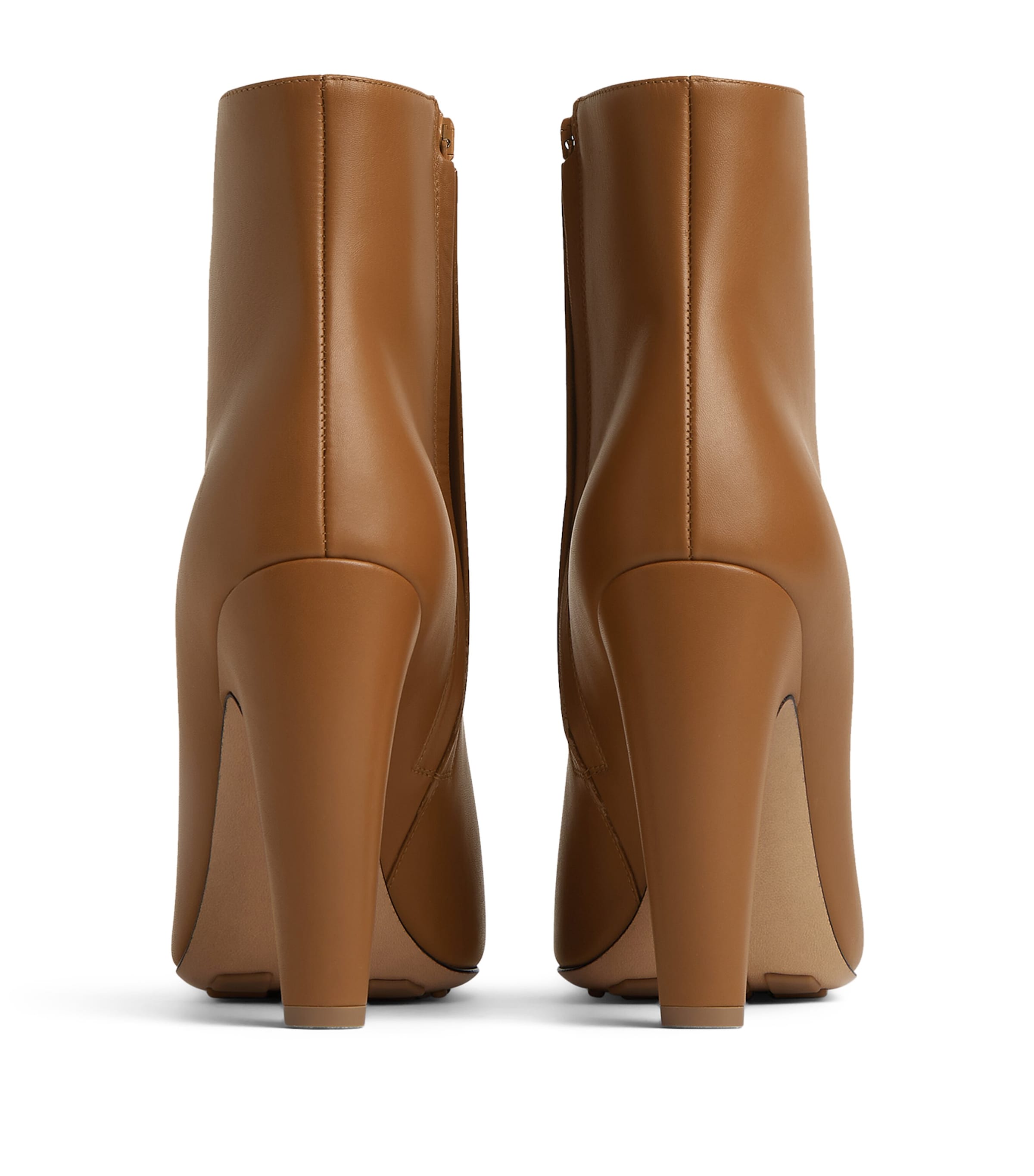 Bottega Veneta Brown Calfskin Canalazzo Ankle Boots 100 | Harrods UK