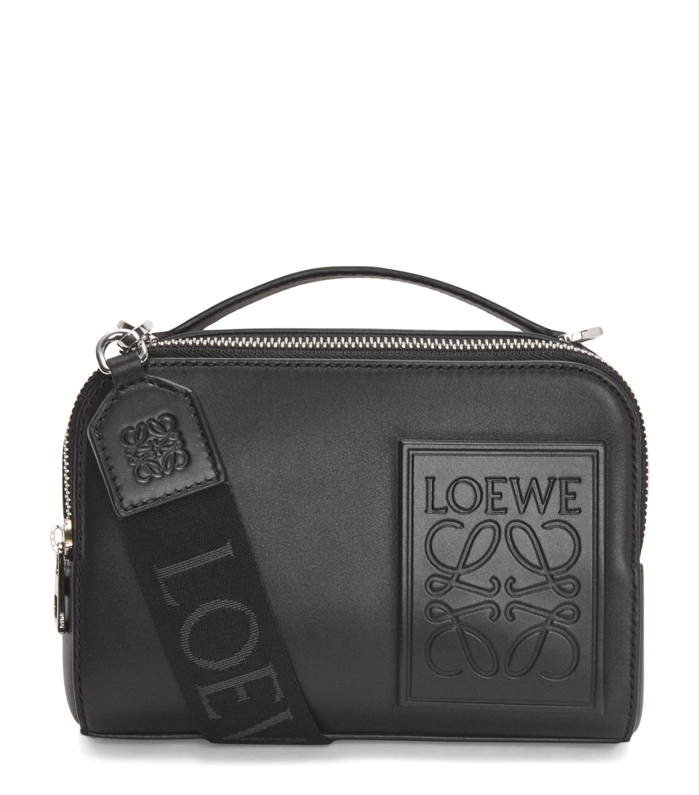LOEWE Mini Leather Camera Bag | Harrods CA