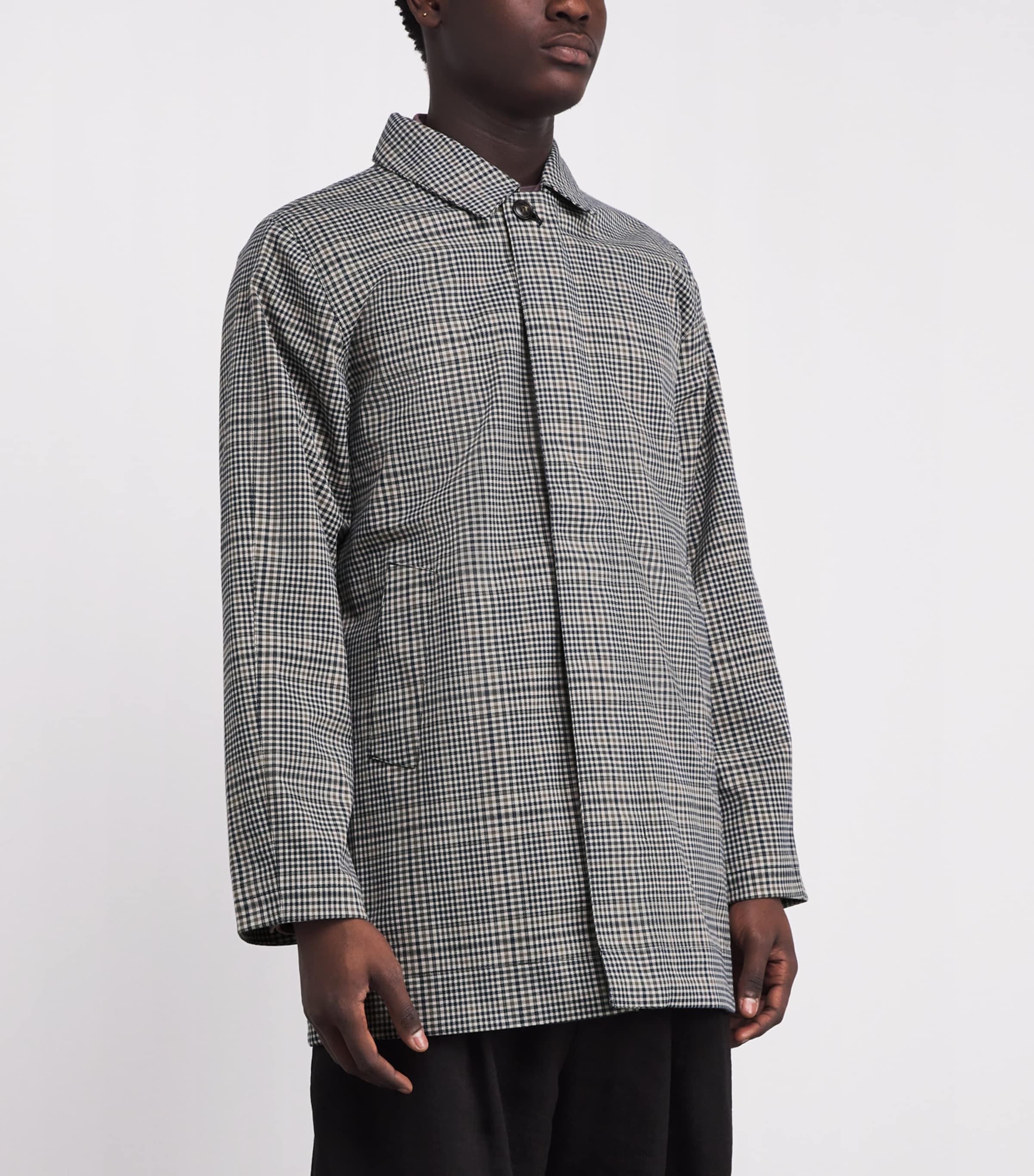 Barbour Grey Check Rokig Waterproof Jacket | Harrods AE
