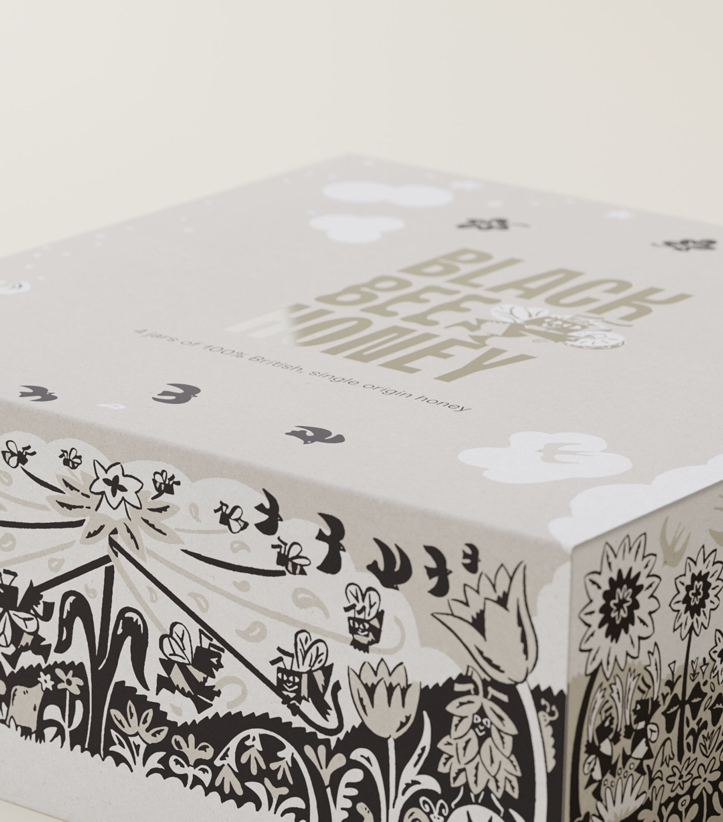 Black Bee Honey The 4 Seasons Mini Honey Jar Gift Set (4 x 42g ...