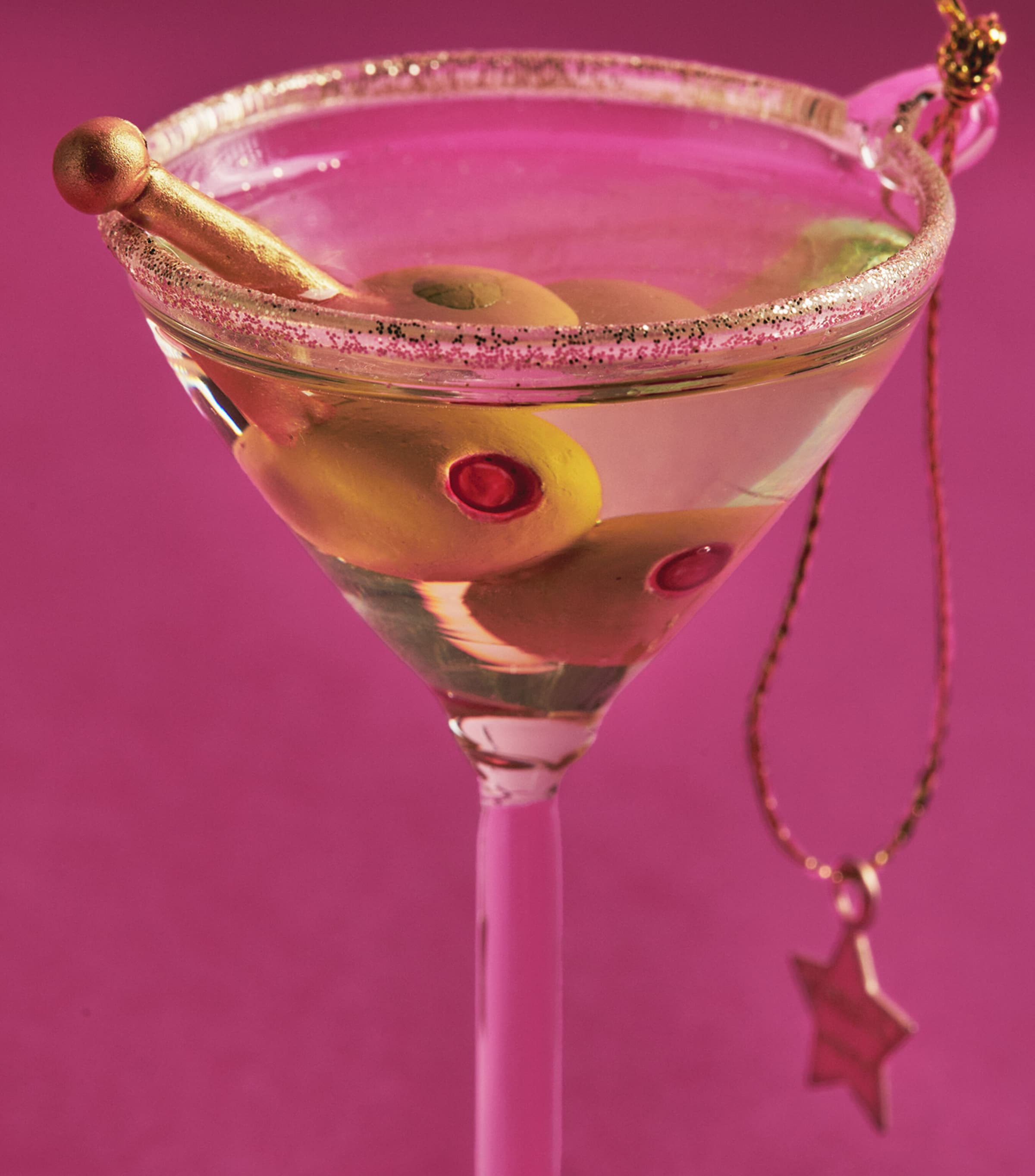 Harrods Martini Glass Tree Decoration | Harrods UK