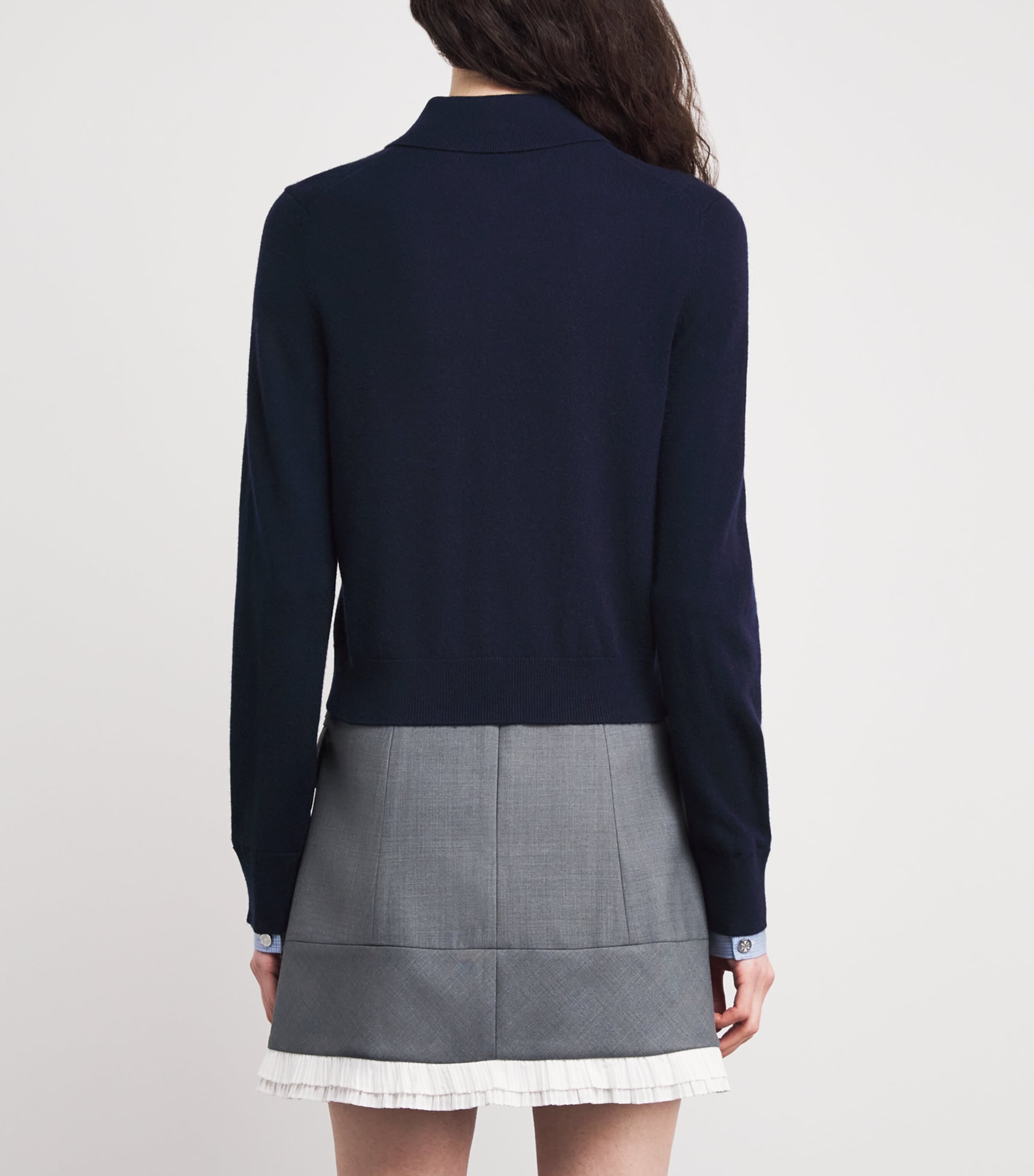 Maje Blue Wool-Cashmere Cardigan | Harrods AU