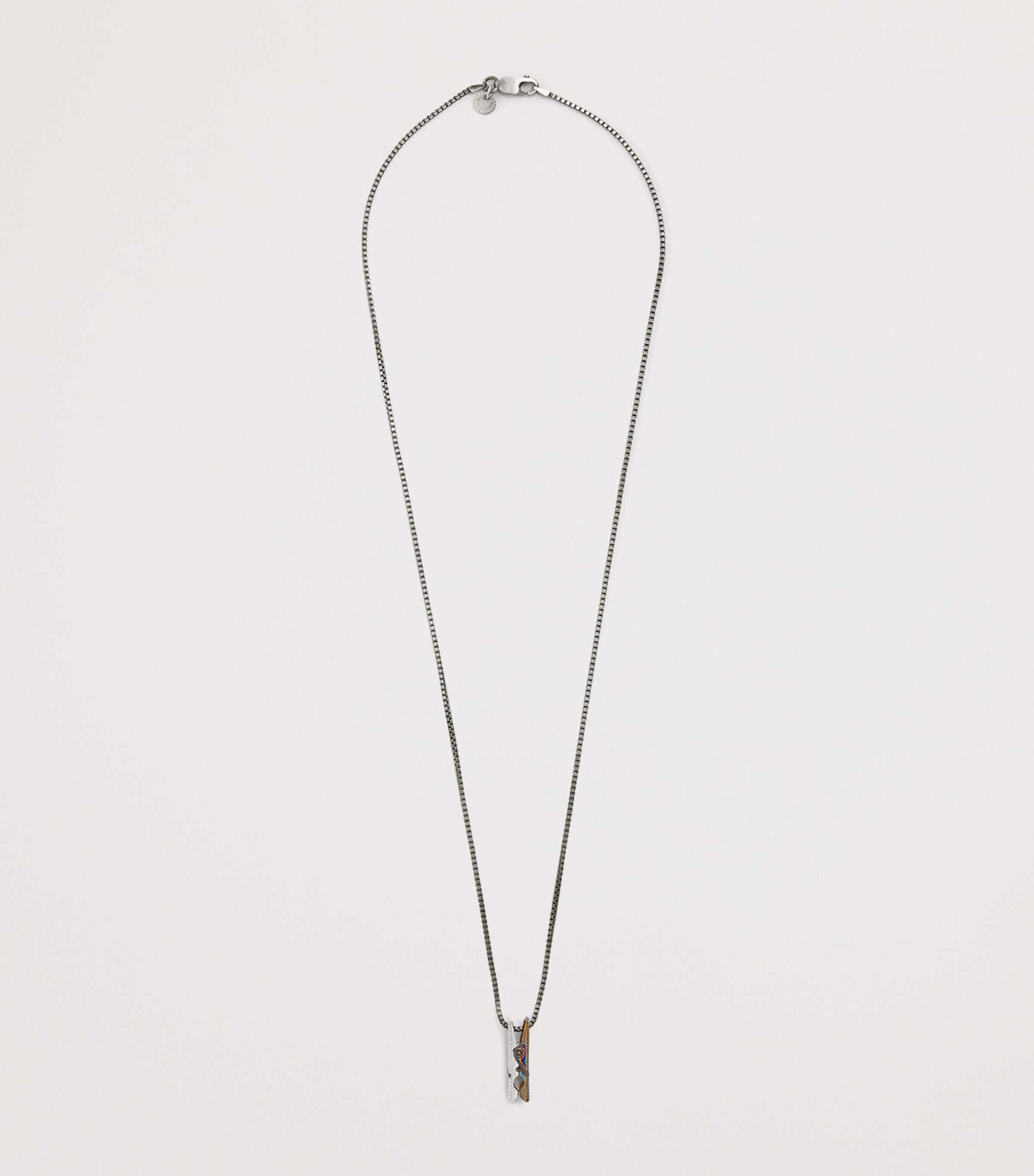 Tateossian Sterling Silver Mayfair Peg Chain Necklace (66cm) | Harrods CA