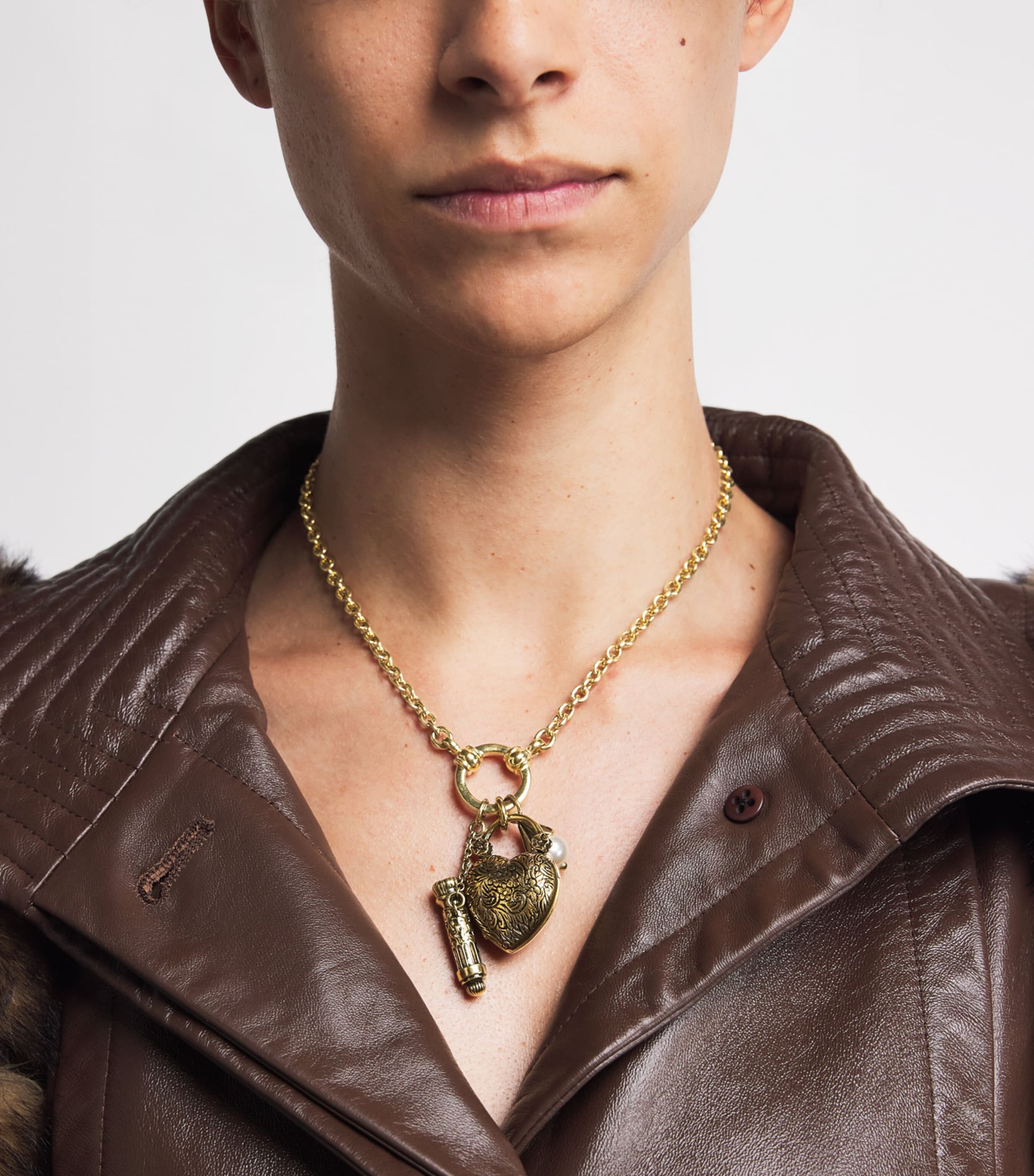 Chloé Victorian Charm Necklace | Harrods HK