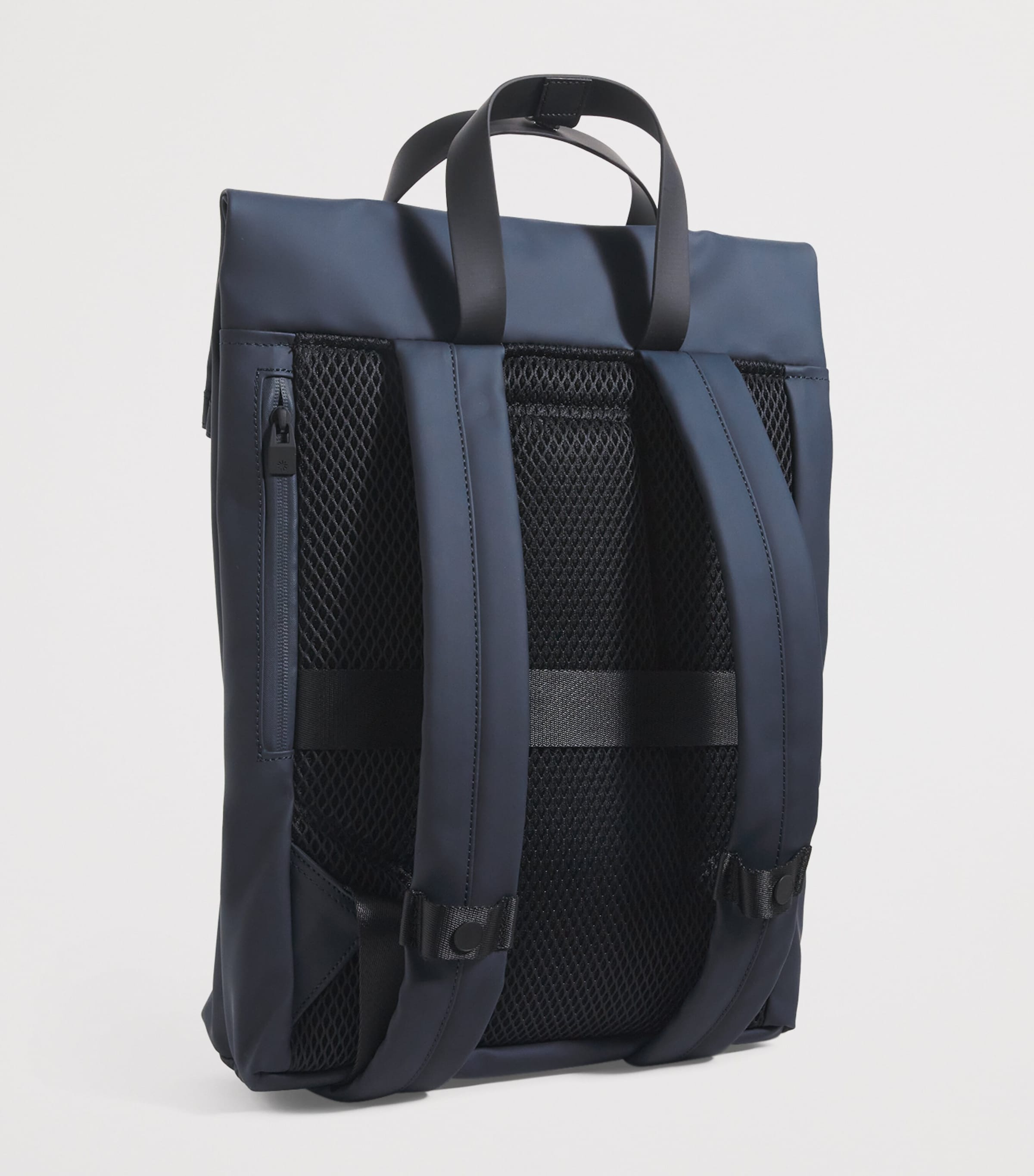 Rains Navy Waterproof 2-Way Tote Backpack | Harrods US