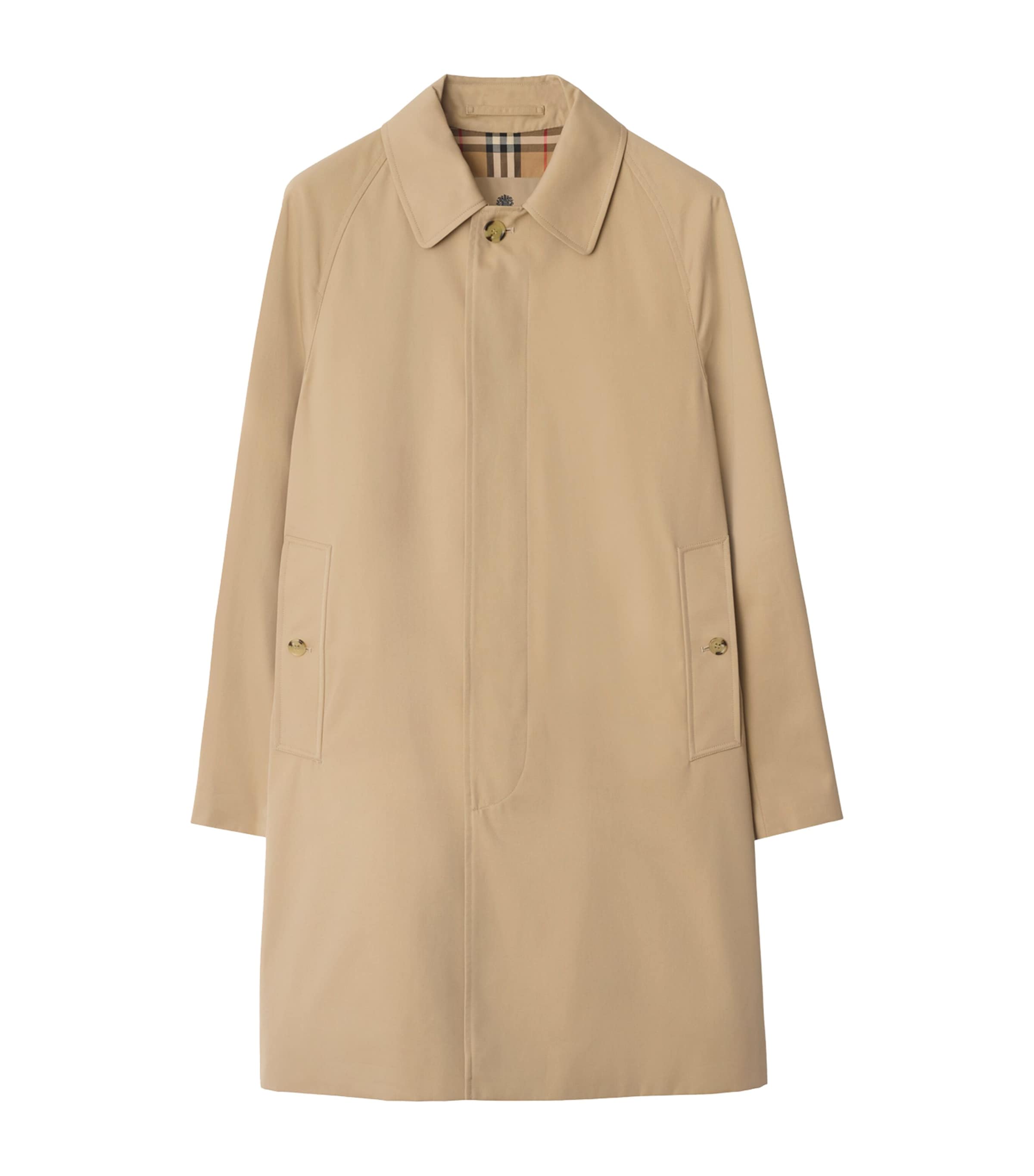 Burberry Beige Mid-Length Camden Heritage Car Coat | Harrods UK