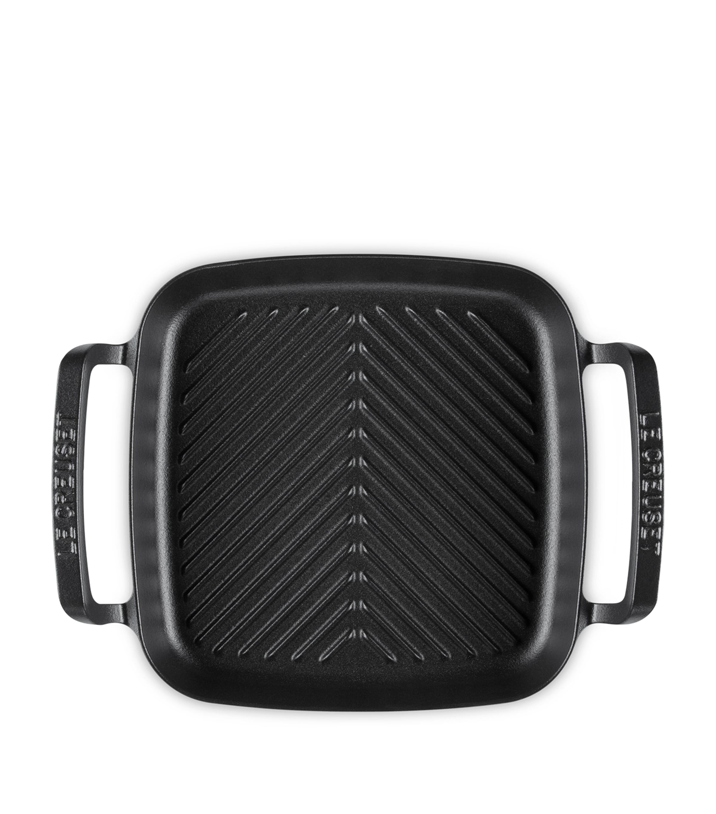 Le Creuset Cast Iron Square BBQ Grill (26cm) | Harrods UK